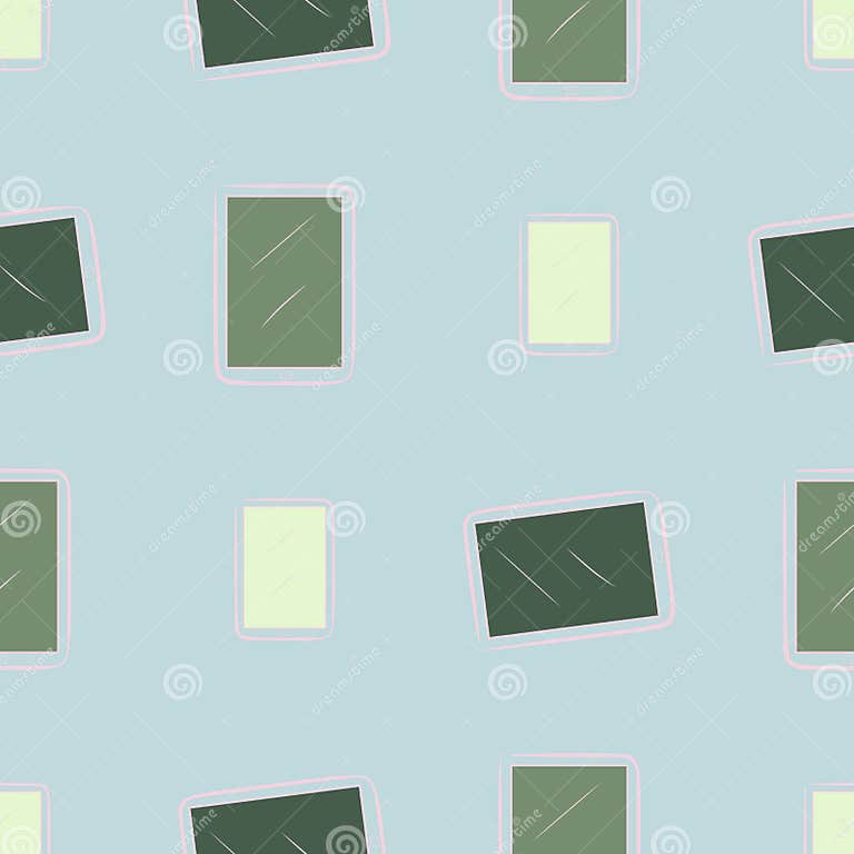 Seamless Abstract Background with Handphone or Mobilephone. Style ...