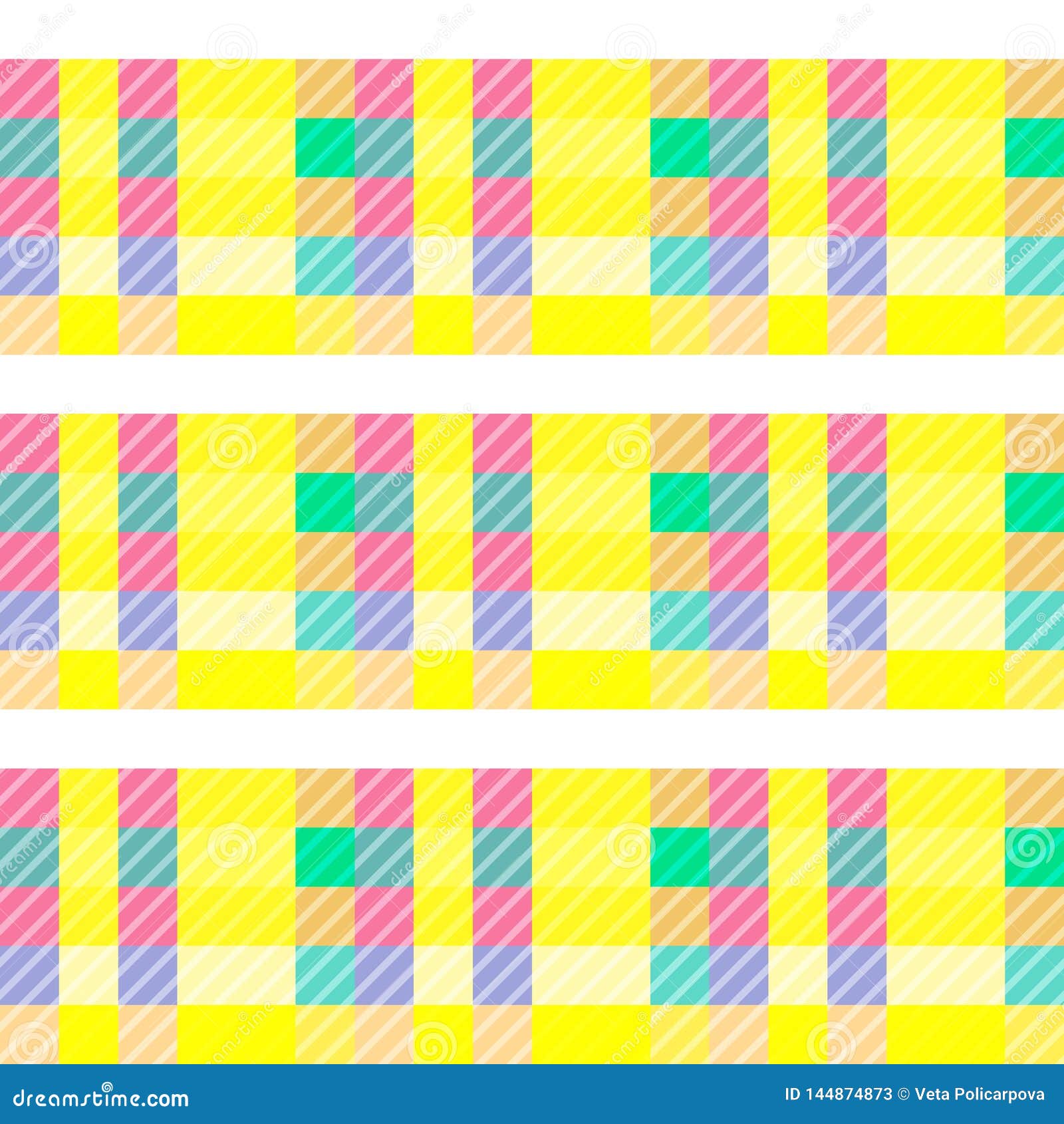 Seamless Abstract Background from Multi-colored Raznoobraznyh Squares ...