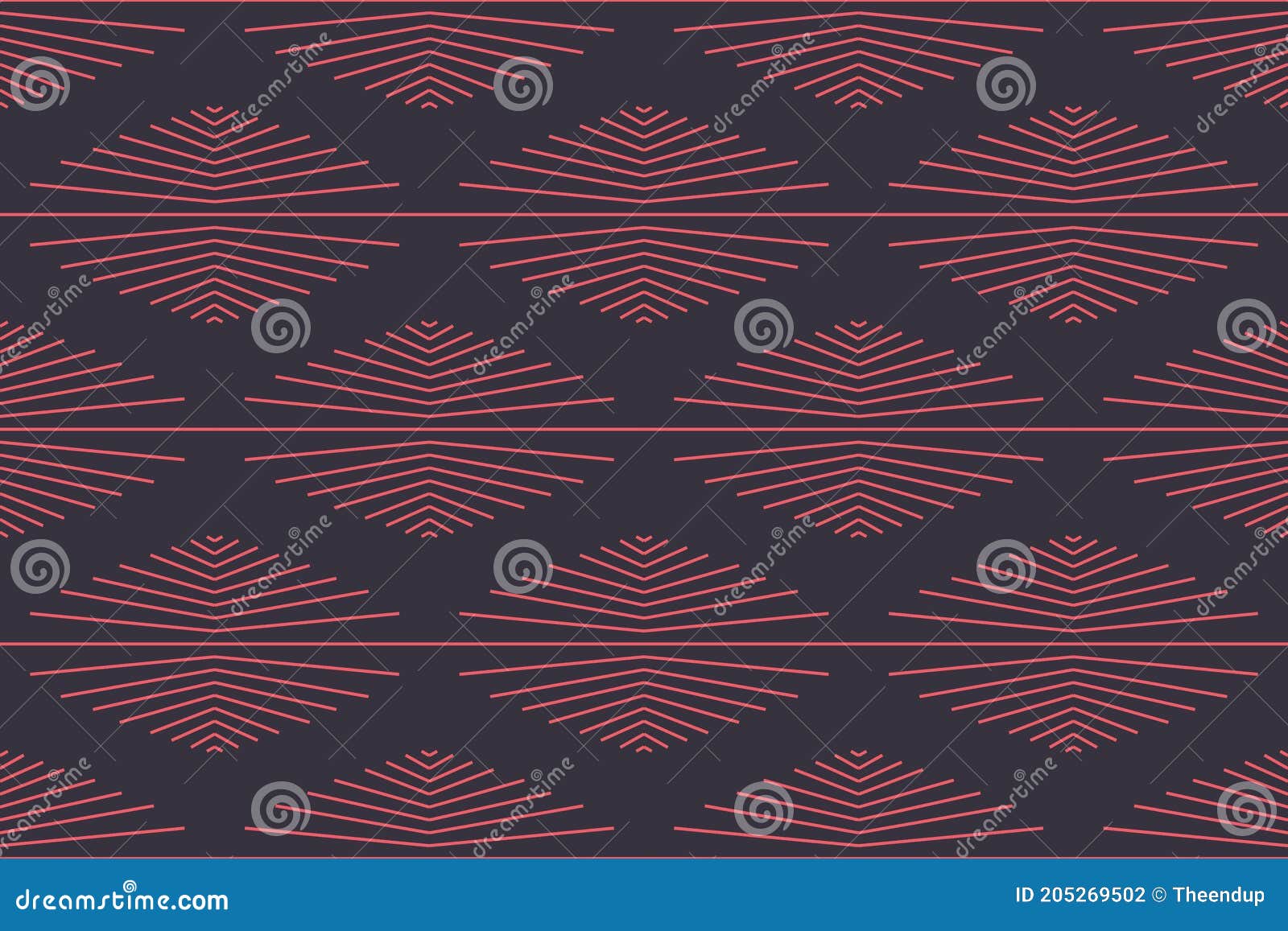 Seamless, Abstract Background Pattern Made with Repeated Lines Forming ...