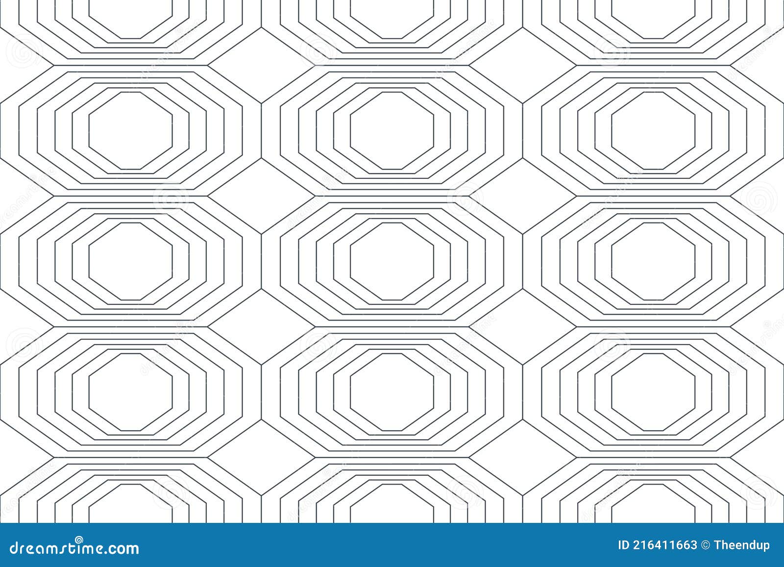 Seamless Abstract Background Pattern Made with Repeated Octagon Shapes ...