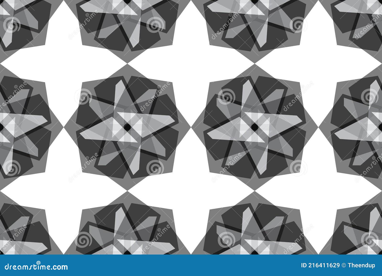 Seamless, Abstract Background Pattern Made with Transparent Geometric ...