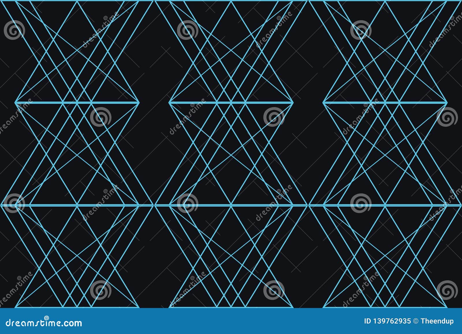 Seamless, Abstract Background Pattern Made with Triangular and ...