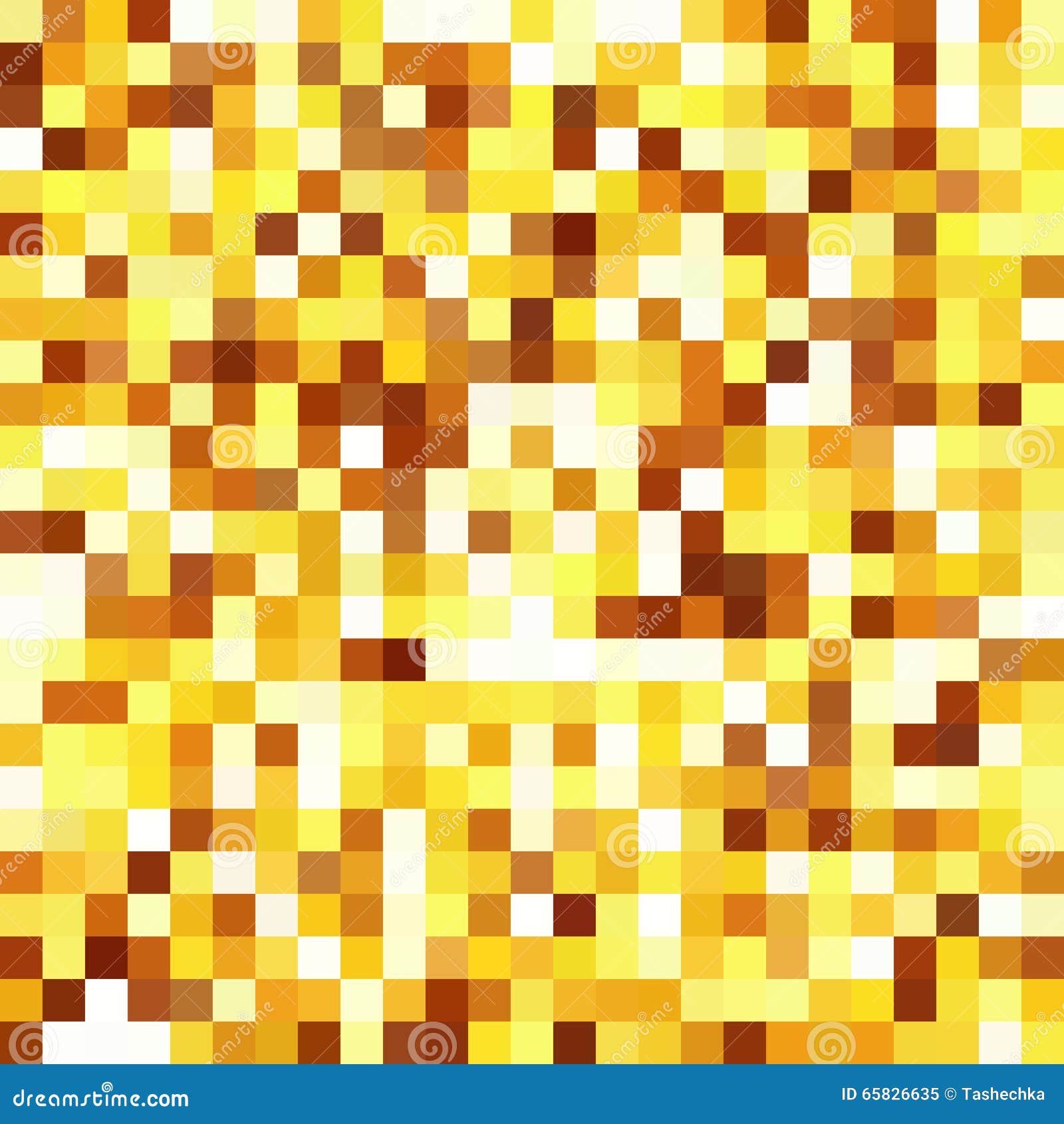 Seamless Abstract Background with Yellow Squares Stock Vector ...