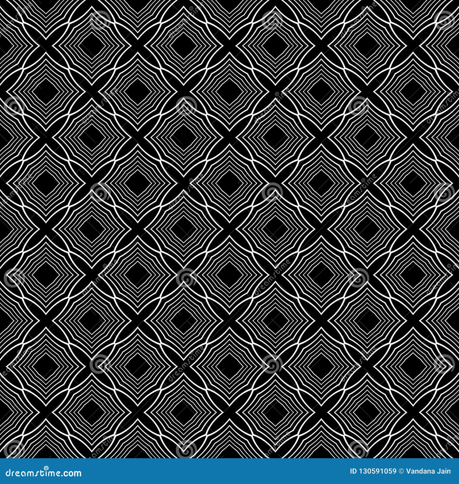 Black and White Seamless Pattern Geometrical Lining. Background ...