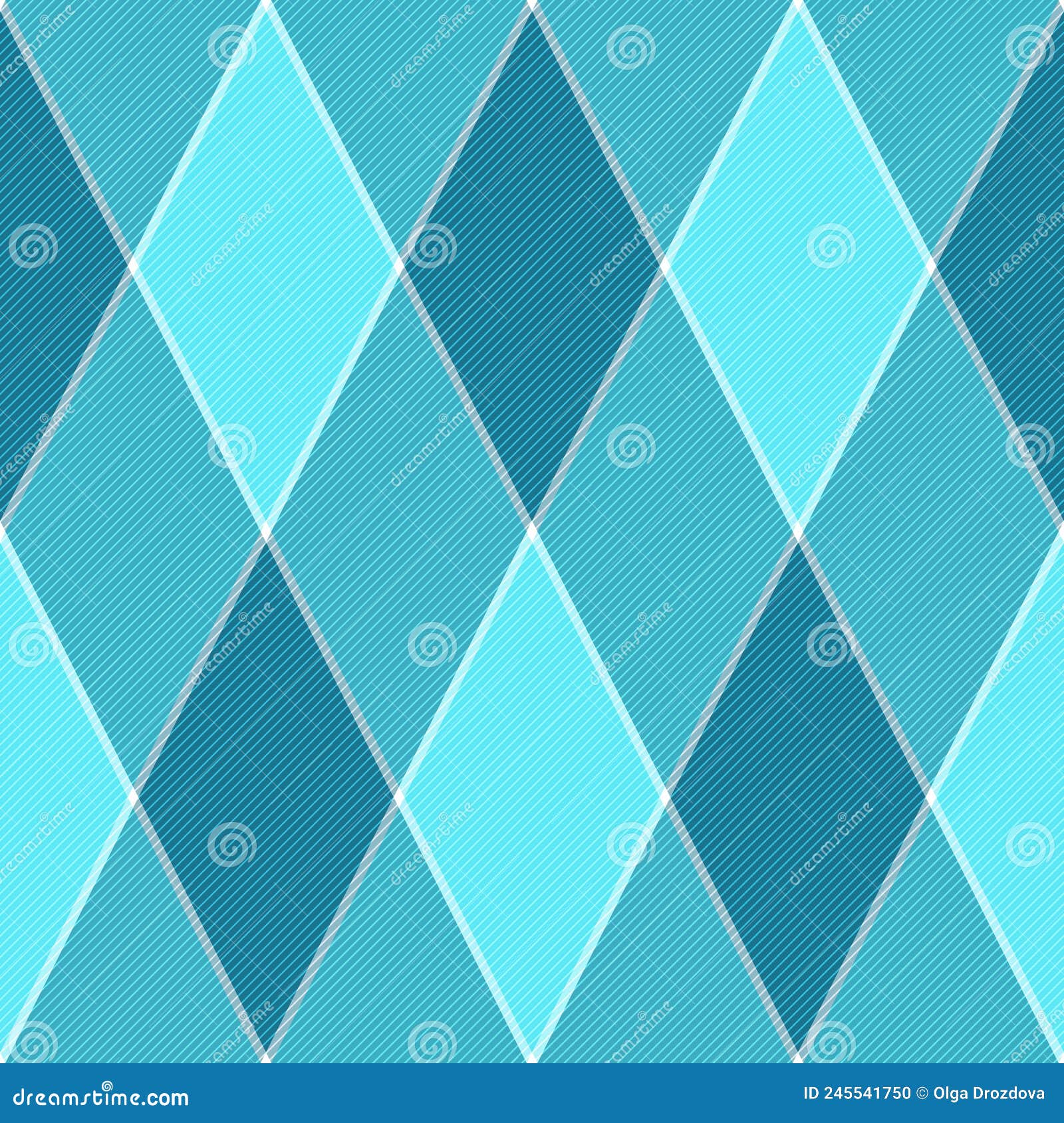 Seamless Abstract Blue Diagonal Pattern Stock Illustration ...