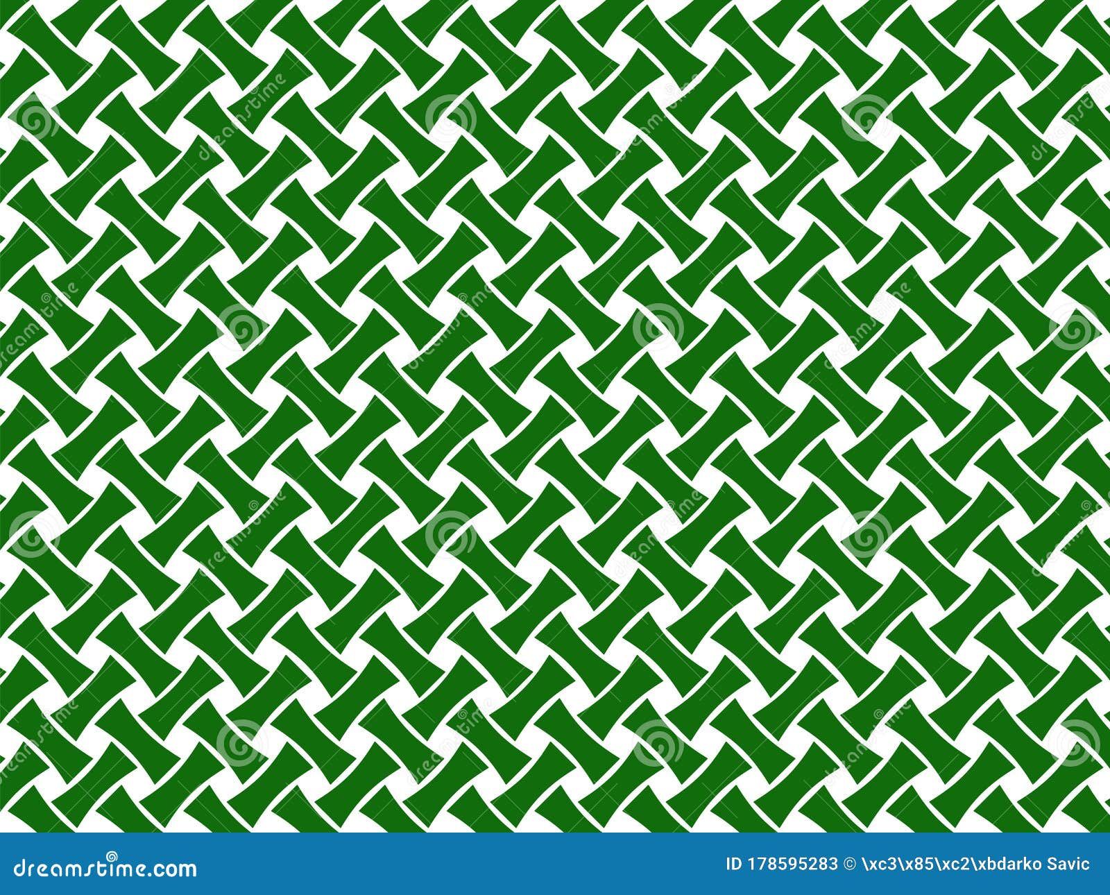 Abstract Shape Pattern Green White Design Stock Vector - Illustration ...
