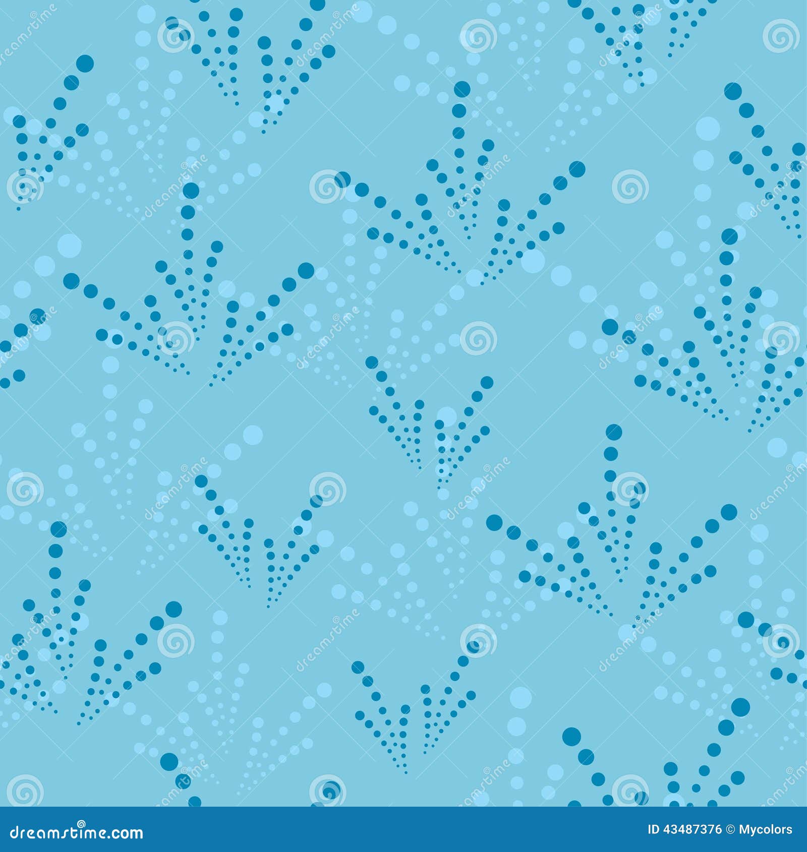 Seamless Abstract Blue Texture - Vector | CartoonDealer.com #43487376