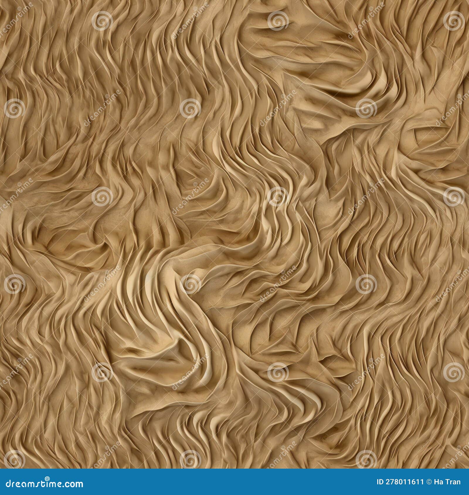 Seamless Abstract Brown Fabric Texture Stock Illustration ...