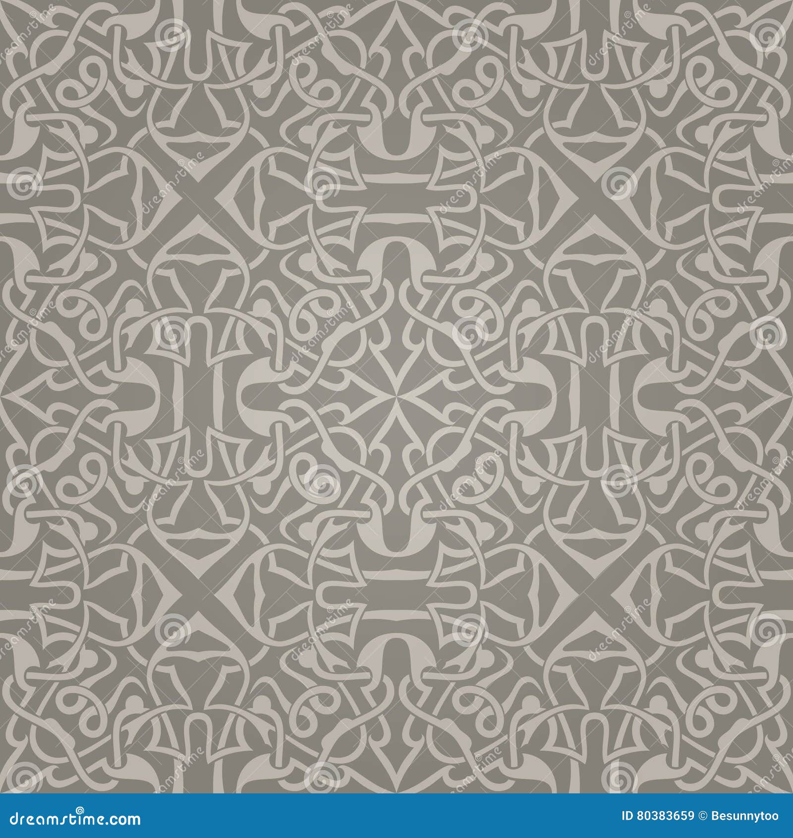 Seamless Abstract Brown Pattern with Gradient Stock Vector ...