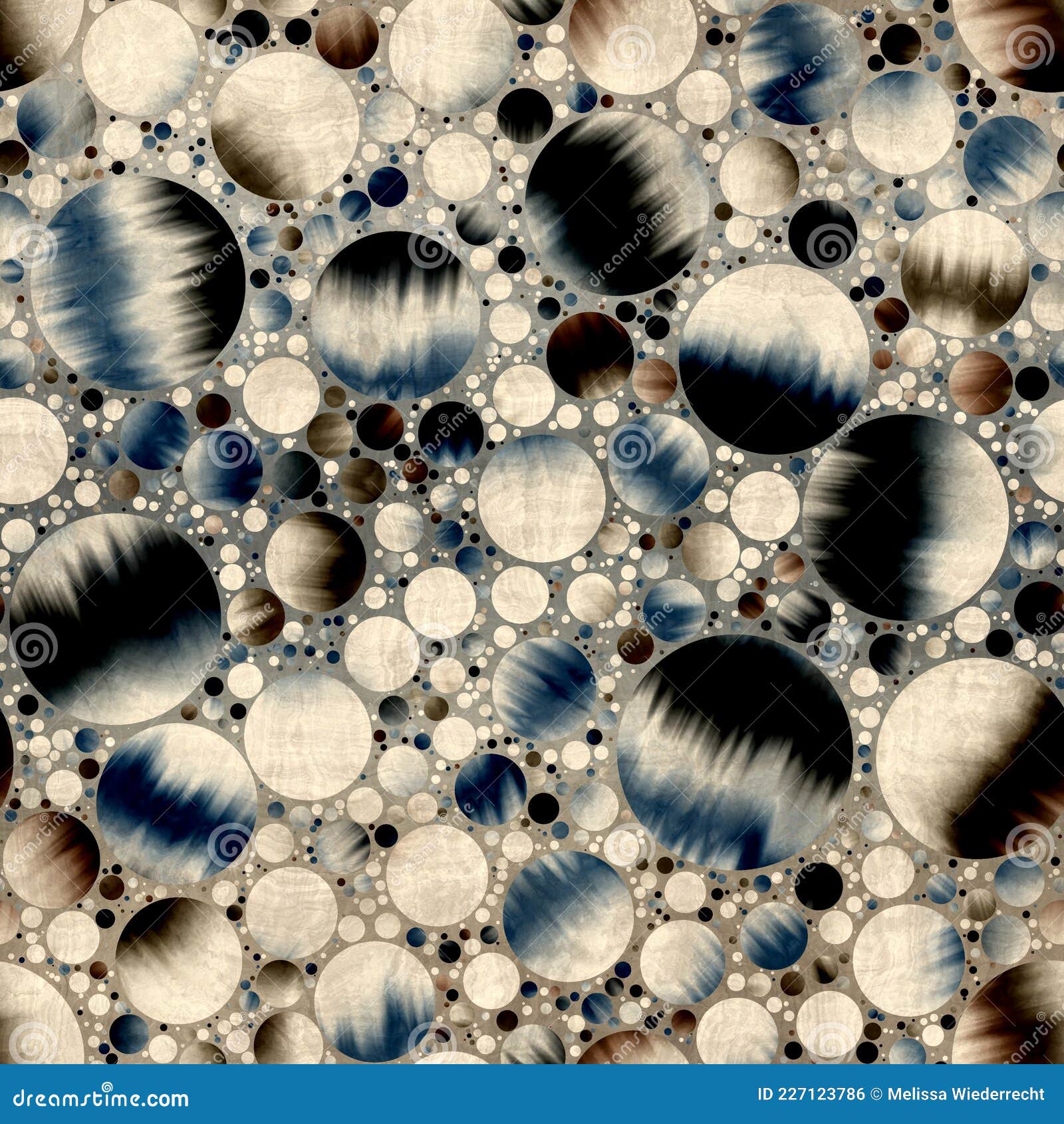 Seamless Abstract Circle Geo Pattern for Surface Print Stock Photo ...