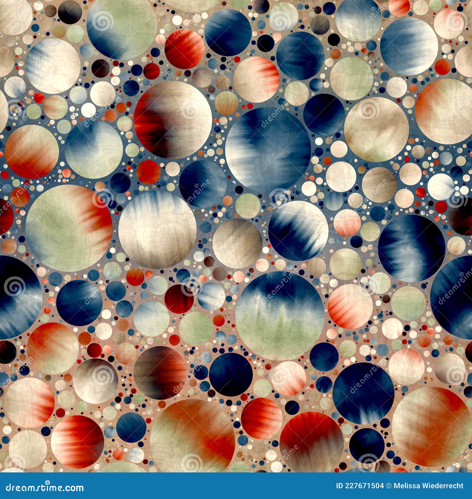 Seamless Abstract Circle Geo Pattern for Surface Print Stock Photo ...