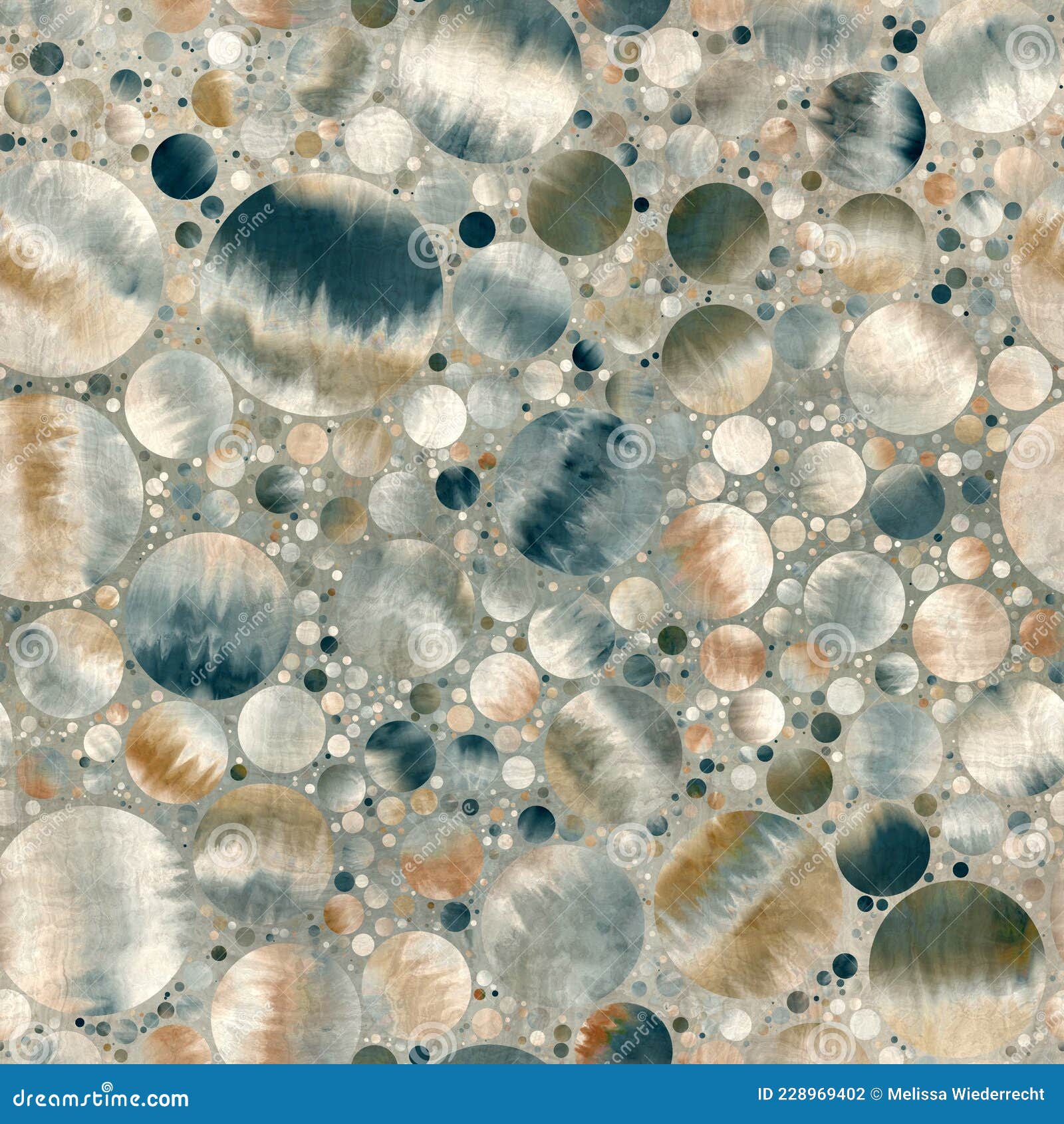 Seamless Abstract Circle Geo Pattern for Surface Print Stock Photo ...