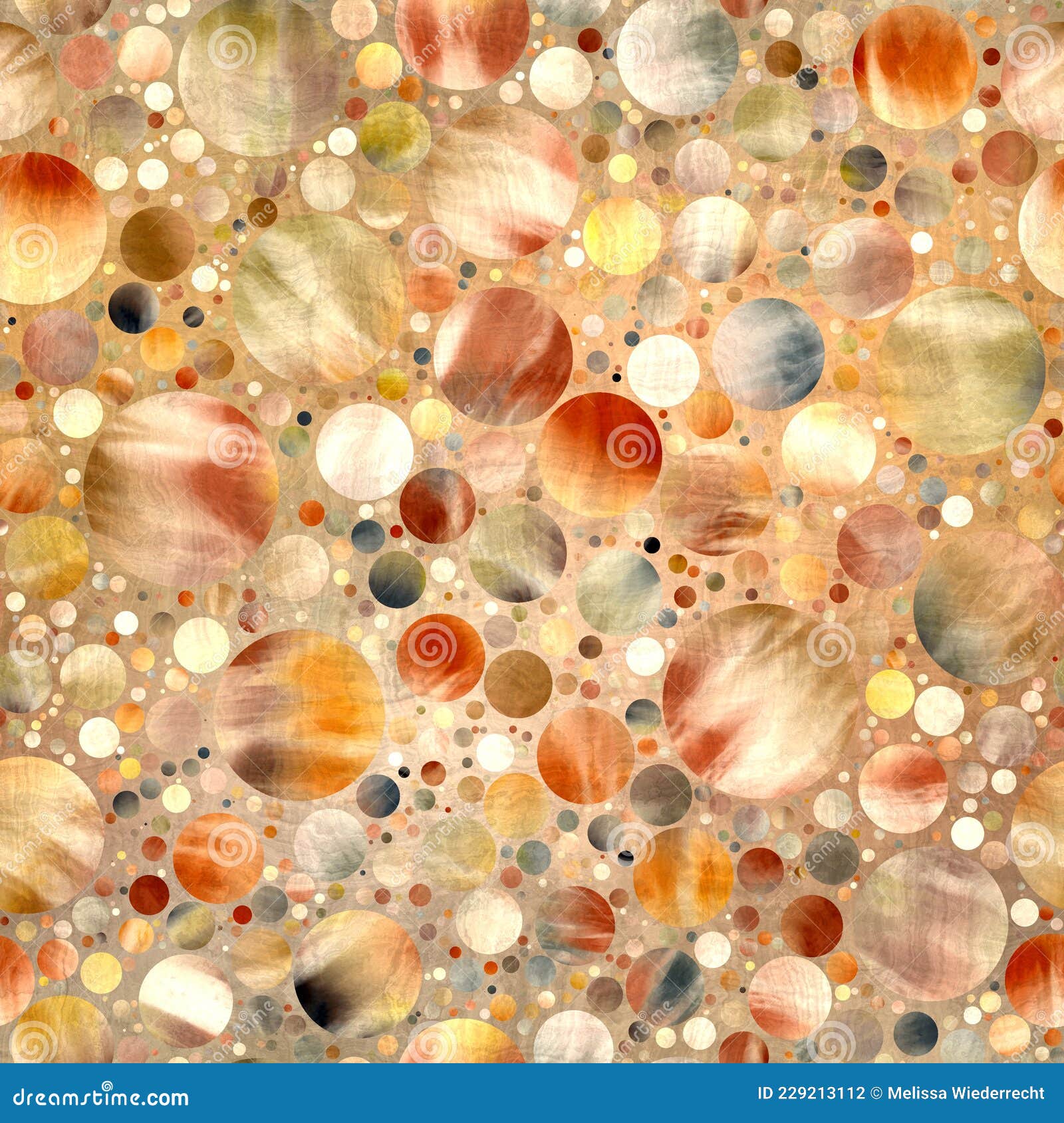 Seamless Abstract Circle Geo Pattern for Surface Print Stock Photo ...