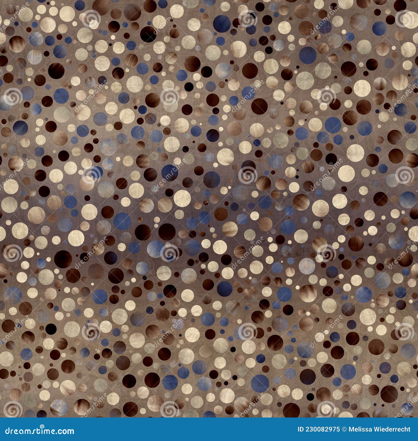 Seamless Abstract Circle Geo Pattern for Surface Print Stock ...