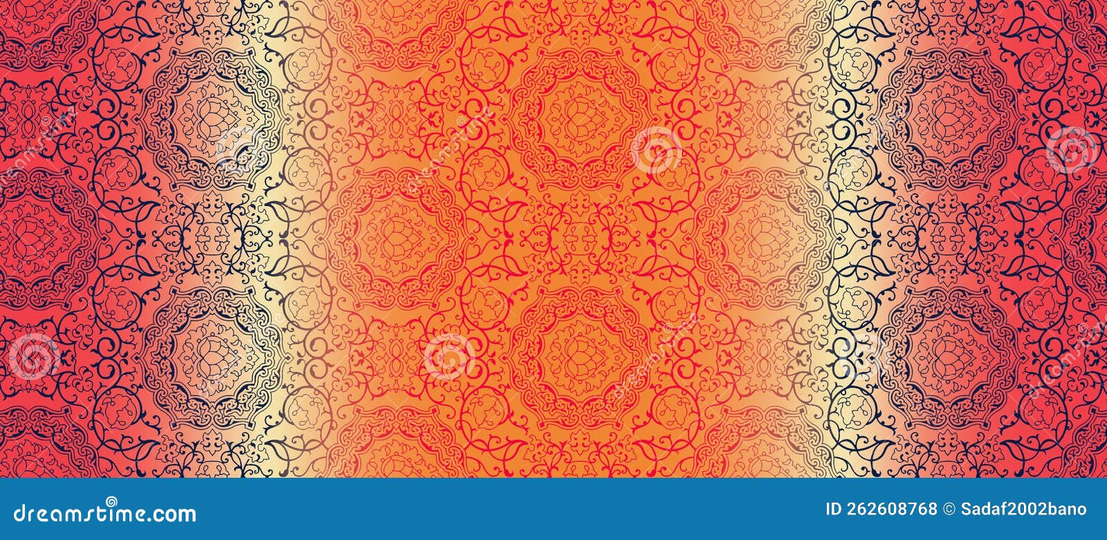 Seamless Abstract 150 Cm Pleated Horizontal Degrade Ombre Pattern ...