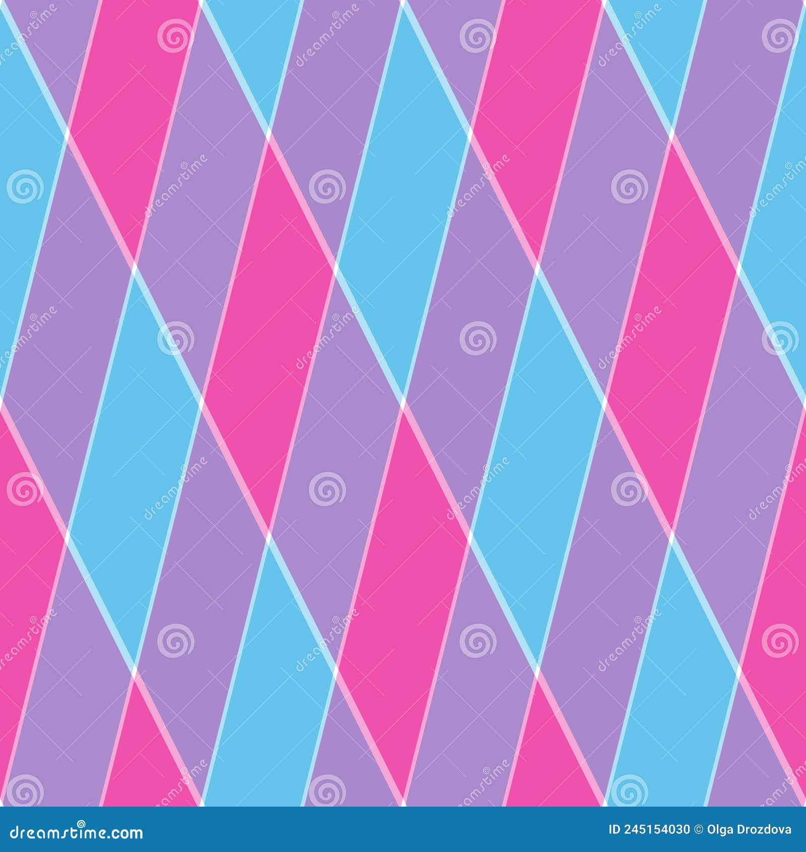 Seamless Abstract Colorful Diagonal Pattern Stock Vector - Illustration ...