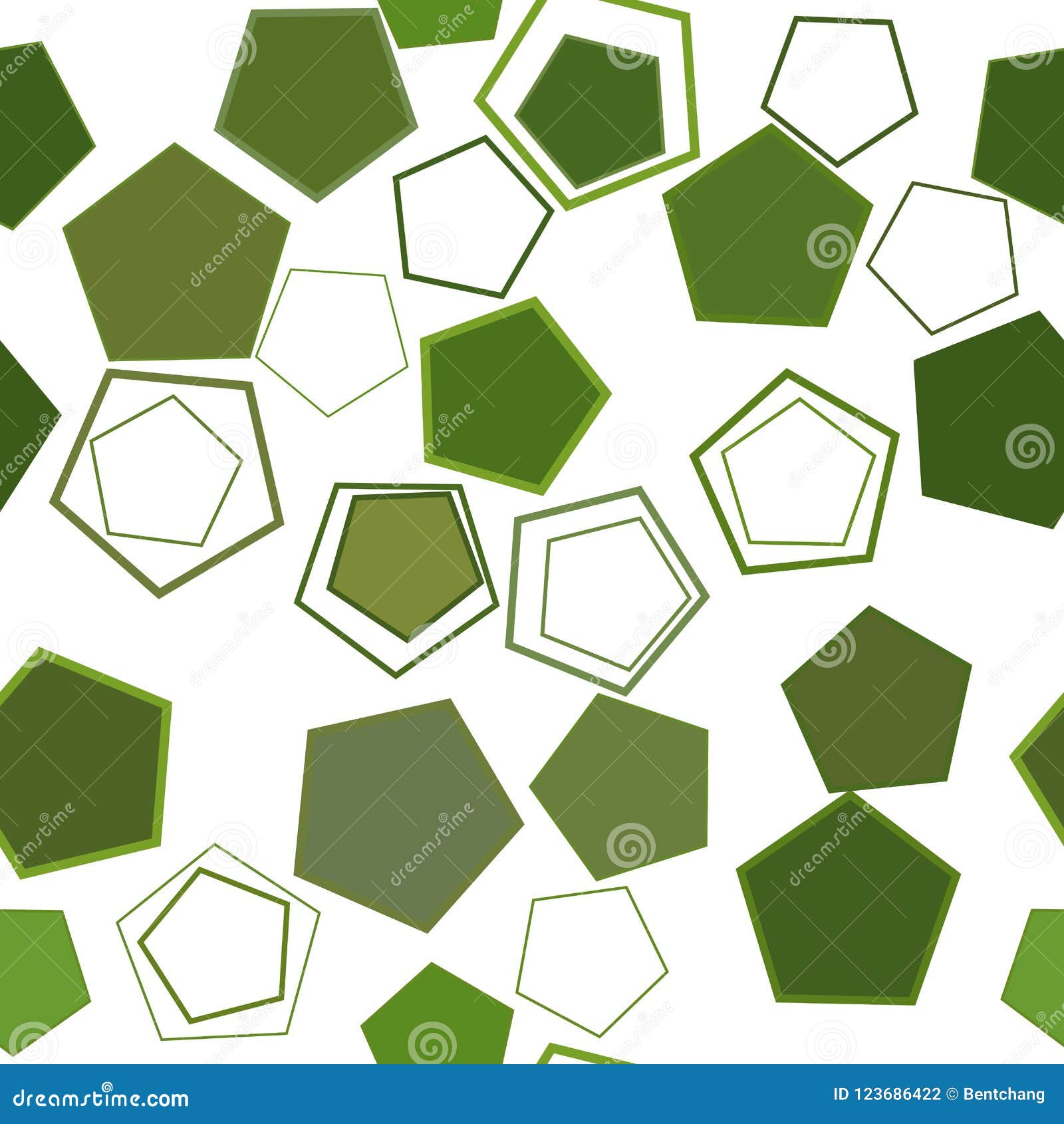 Seamless Abstract Conceptual Geometric Pentagon Pattern. Cover, Web ...