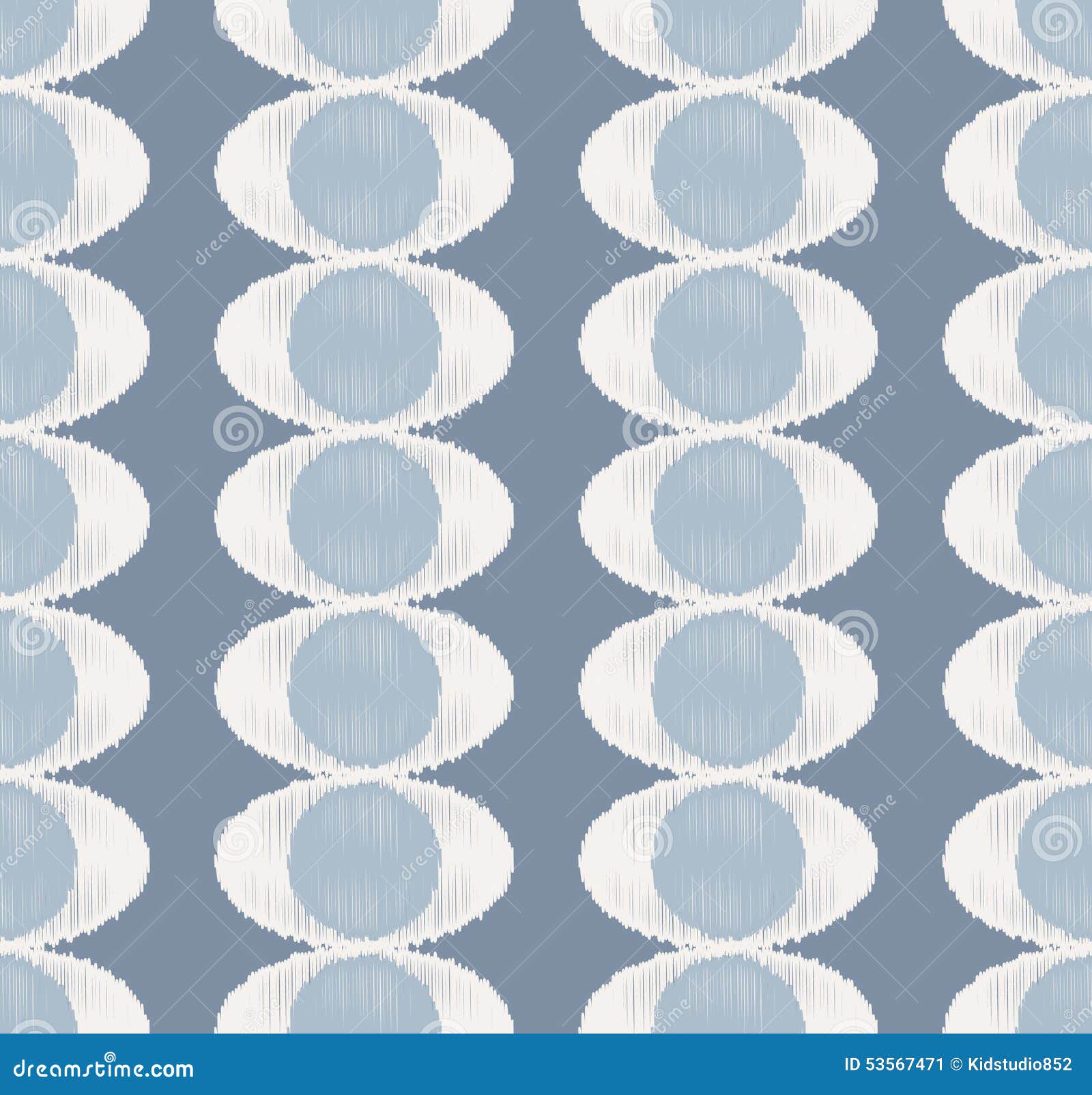 Seamless Abstract Curve Blue Pattern Stock Vector - Illustration of ...