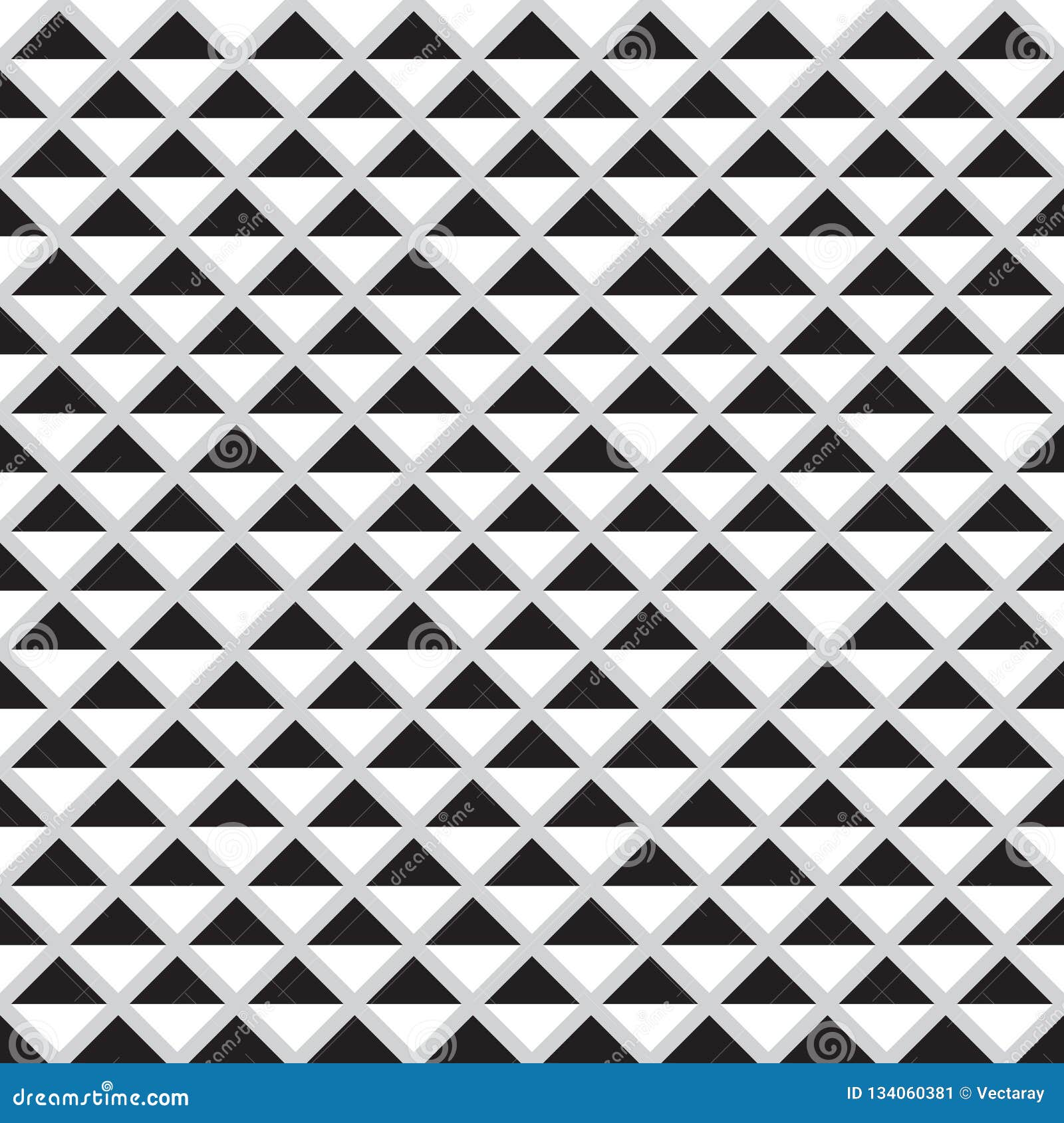 Seamless Abstract 3d Futuristic Grid Mesh Pattern Stock Vector ...