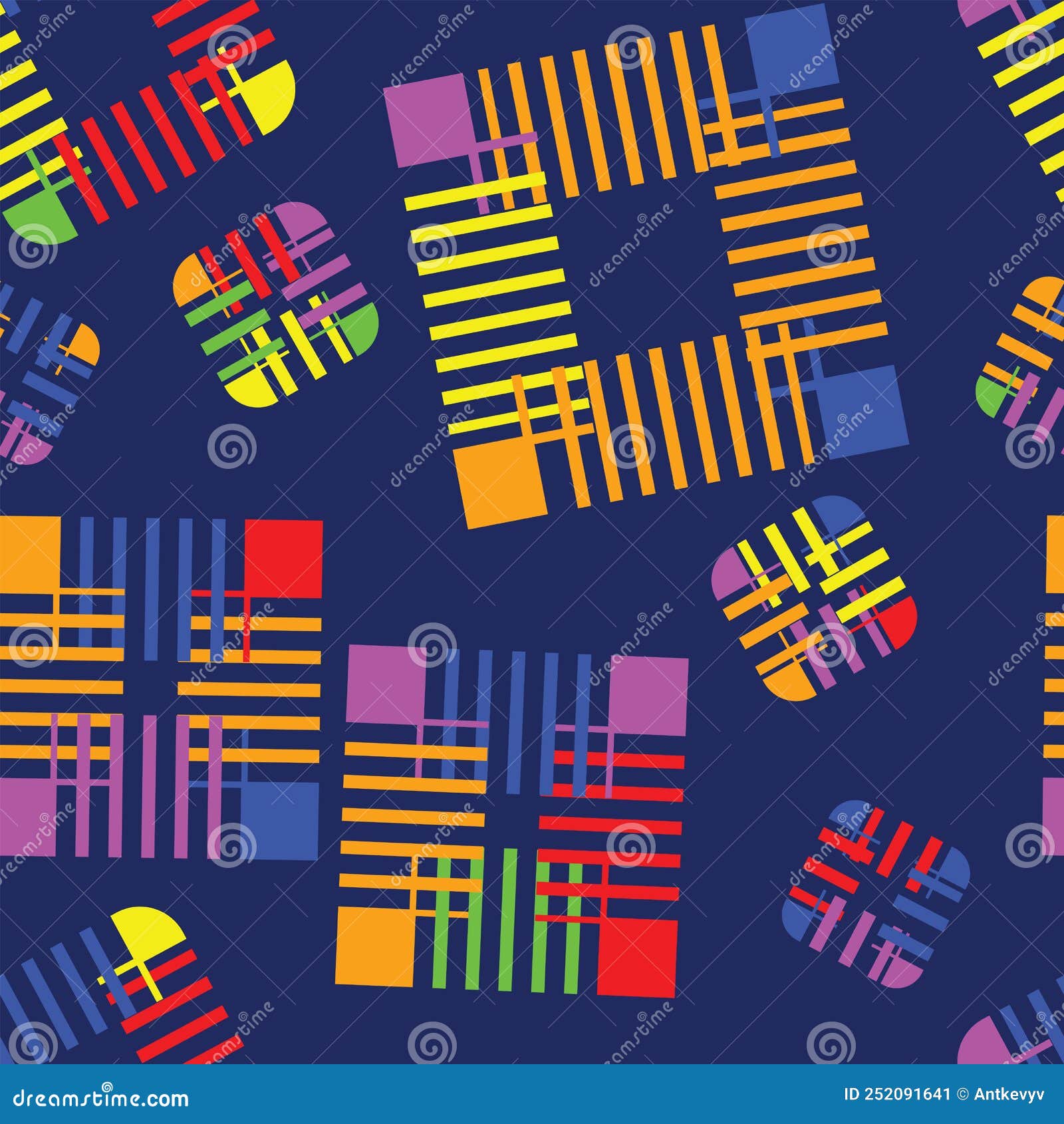 Seamless Abstract Dark Color Pattern Template Vector Illustration Stock ...