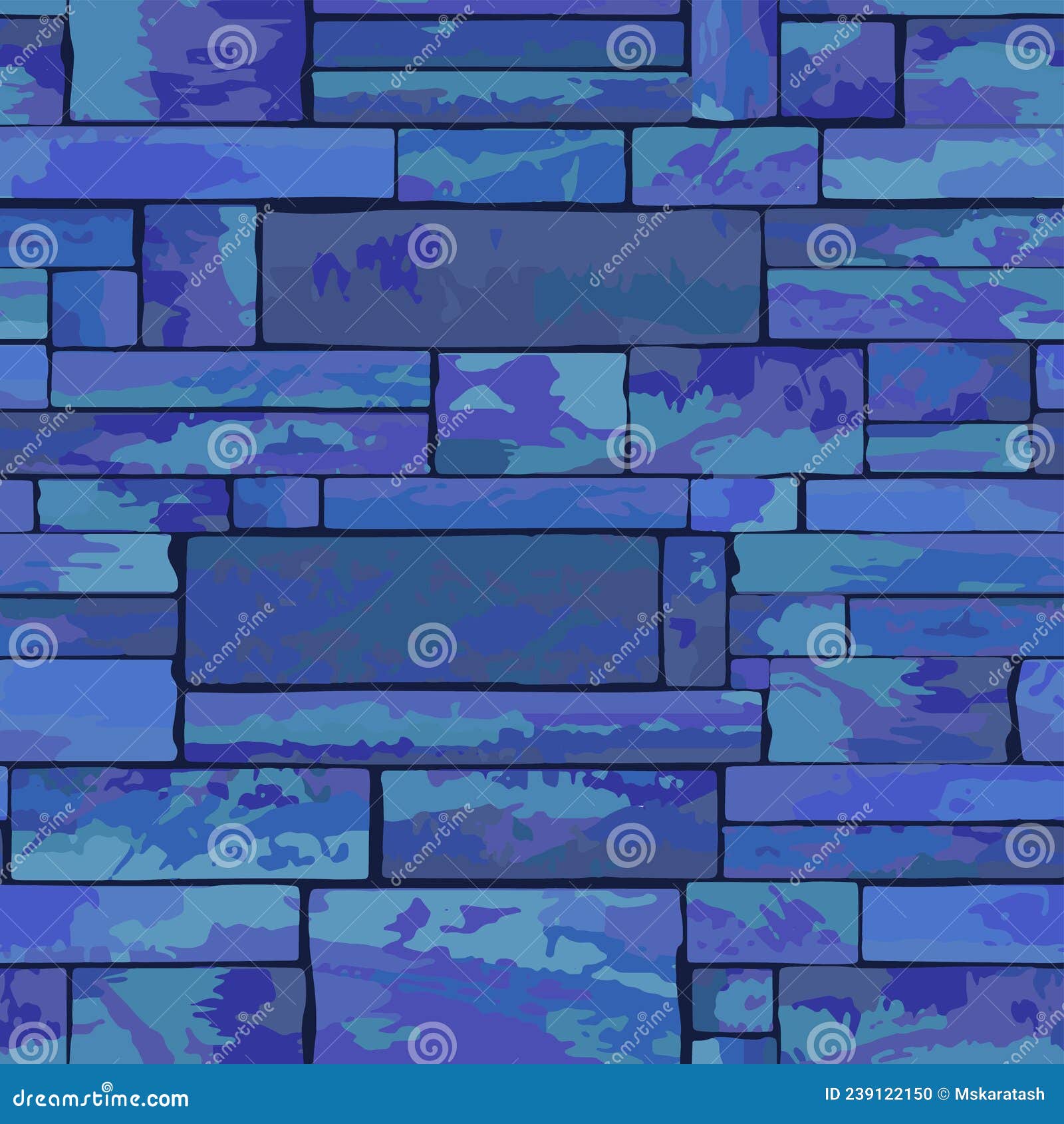 Seamless Abstract Decorative Marble Pattern Vector. Multicolored ...