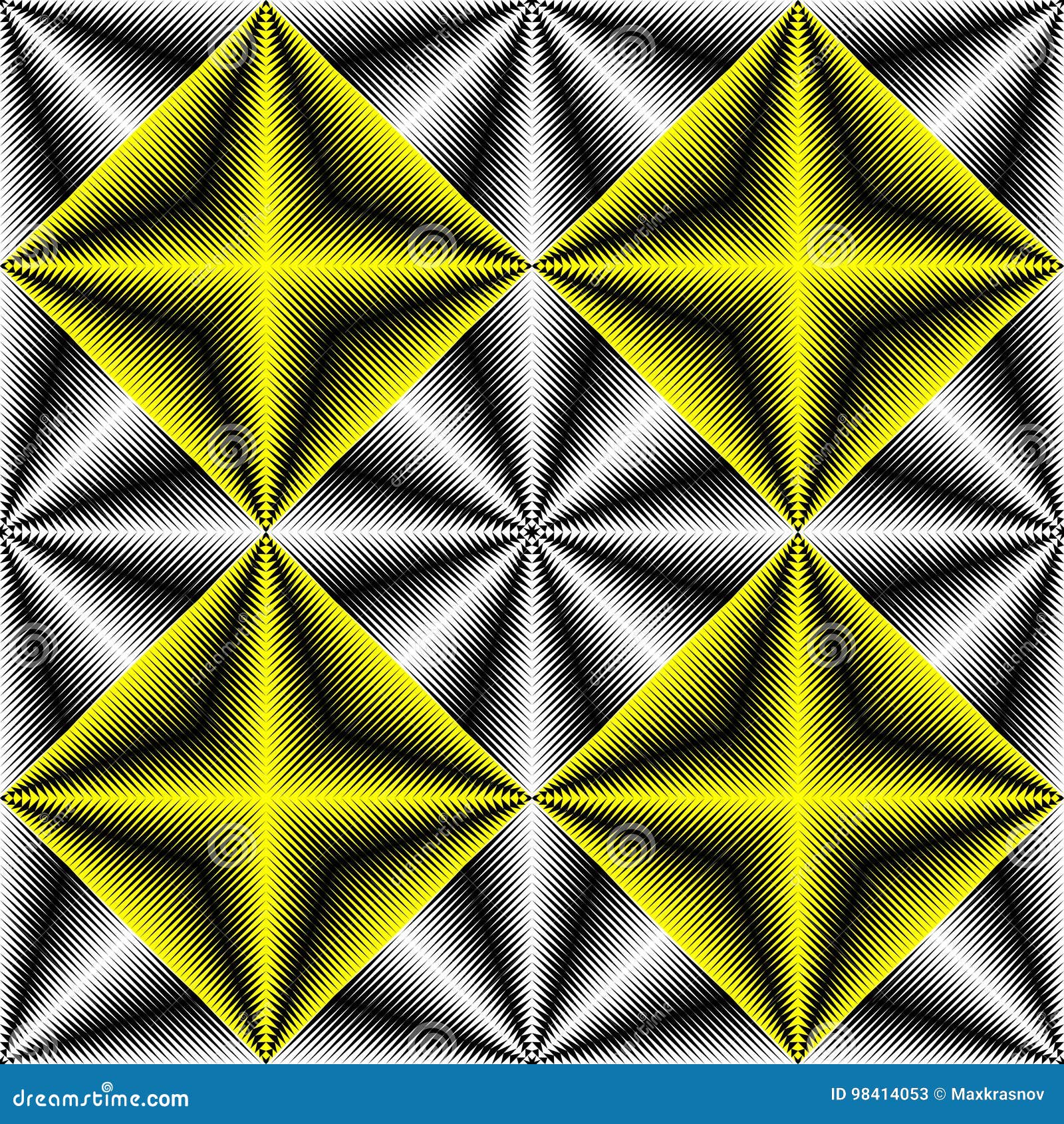 Seamless Abstract Diamond Background. Vector Gradient Graphic De Stock ...