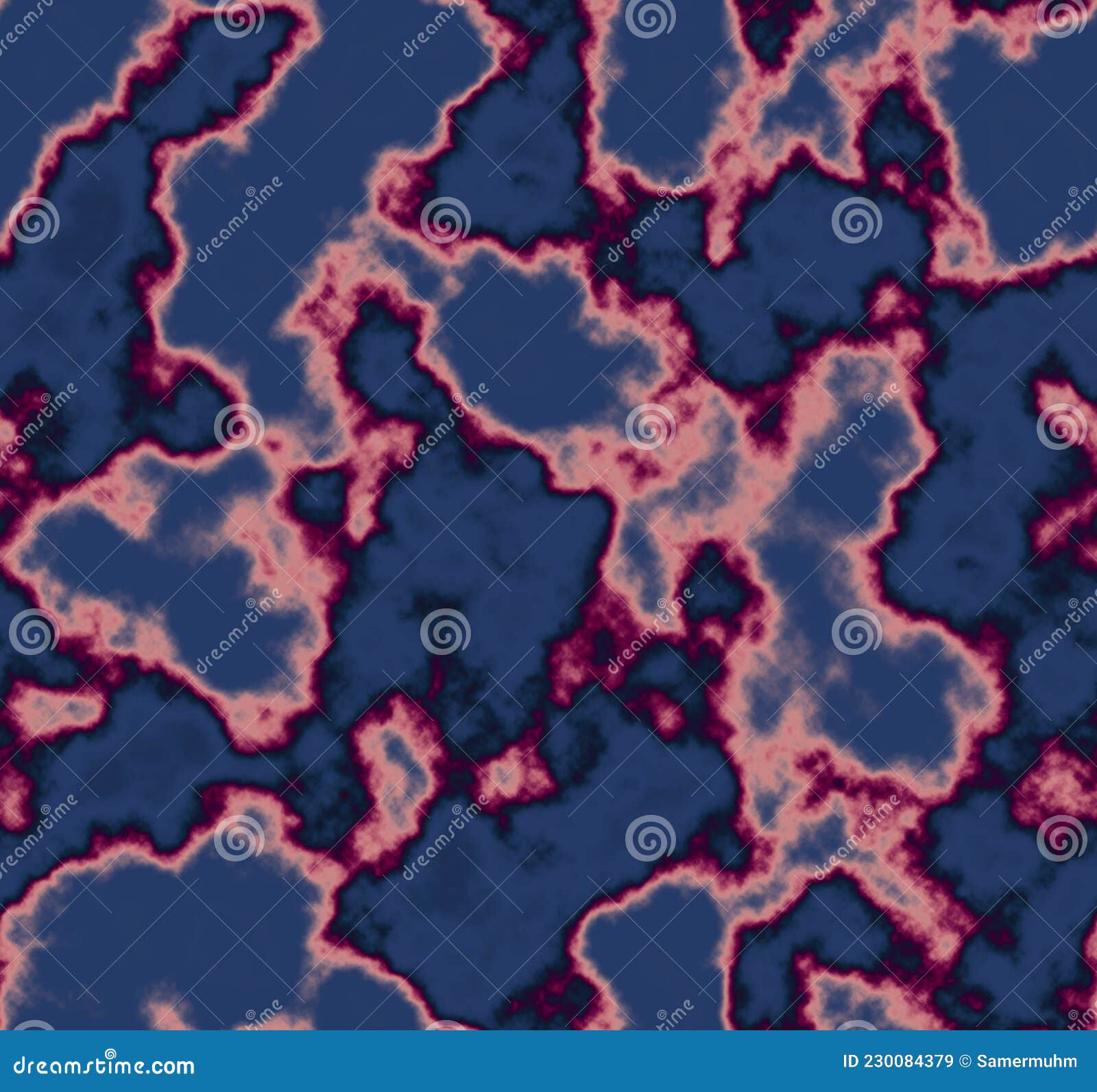 Seamless Abstract Digital Effect Pattern, Multicolored Design Ready for ...