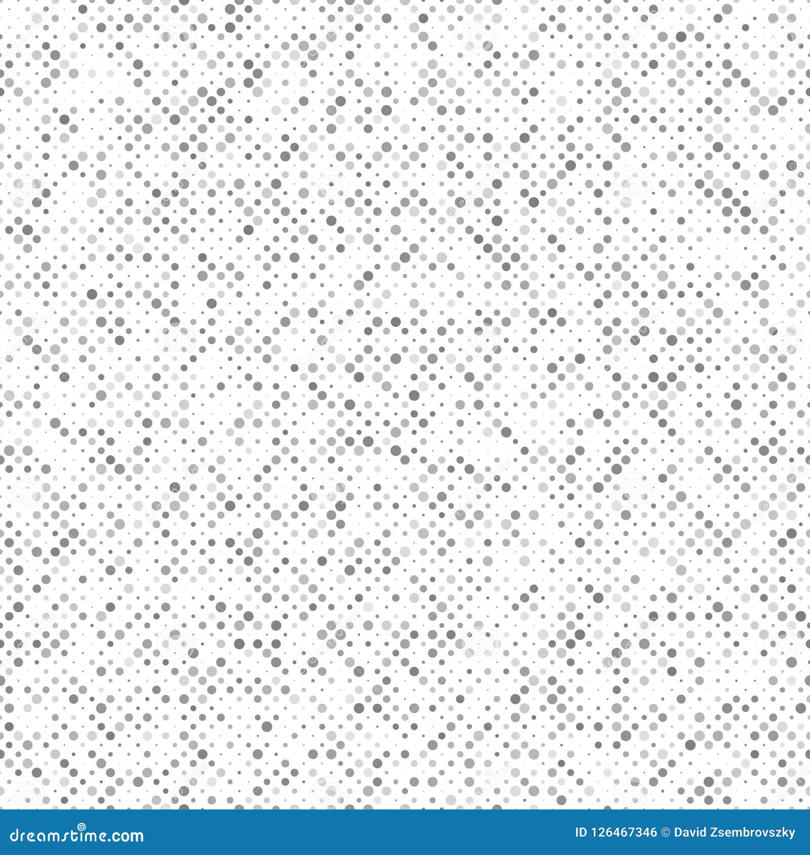 Seamless Abstract Dot Pattern - Vector Background Illustration Stock ...