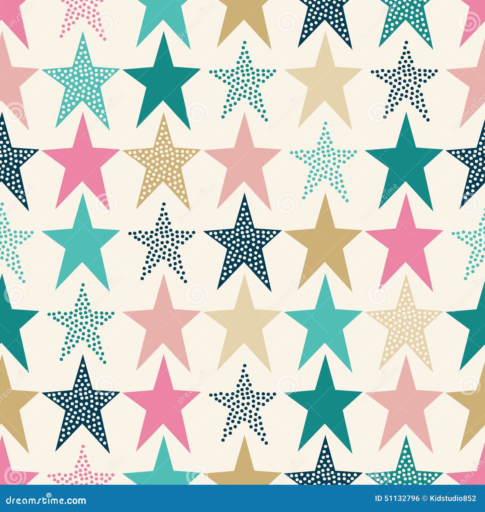 Seamless Abstract Dots Pattern Stock Vector - Illustration of doodle ...