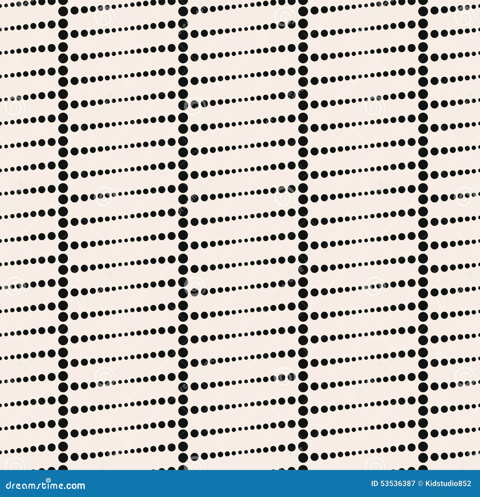 Seamless Abstract Dots Pattern Stock Vector - Illustration of paper ...