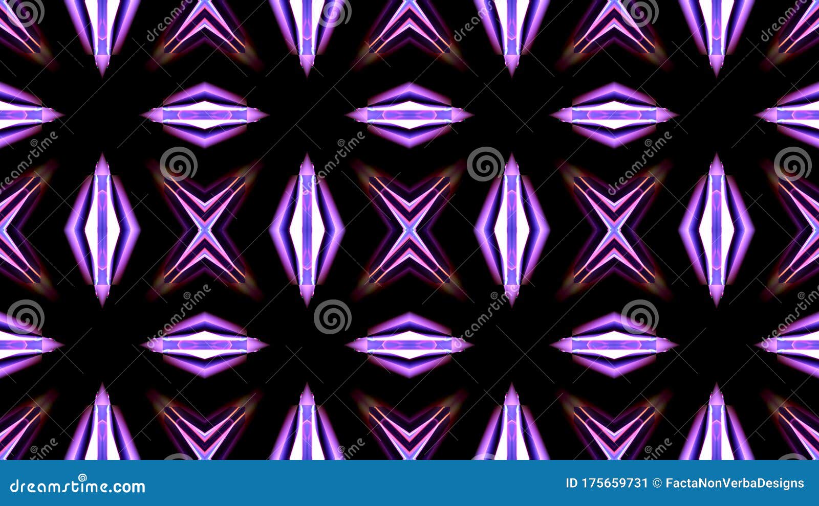 Seamless Abstract Futuristic Pattern Illustration 3d Render Stock ...
