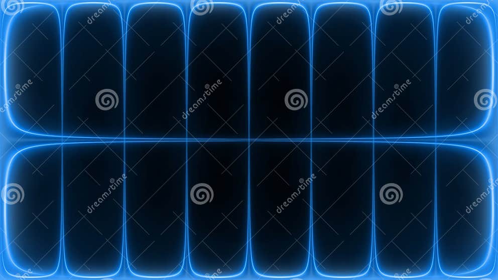 Seamless Abstract Futuristic Pattern Illustration 3d Render Stock ...