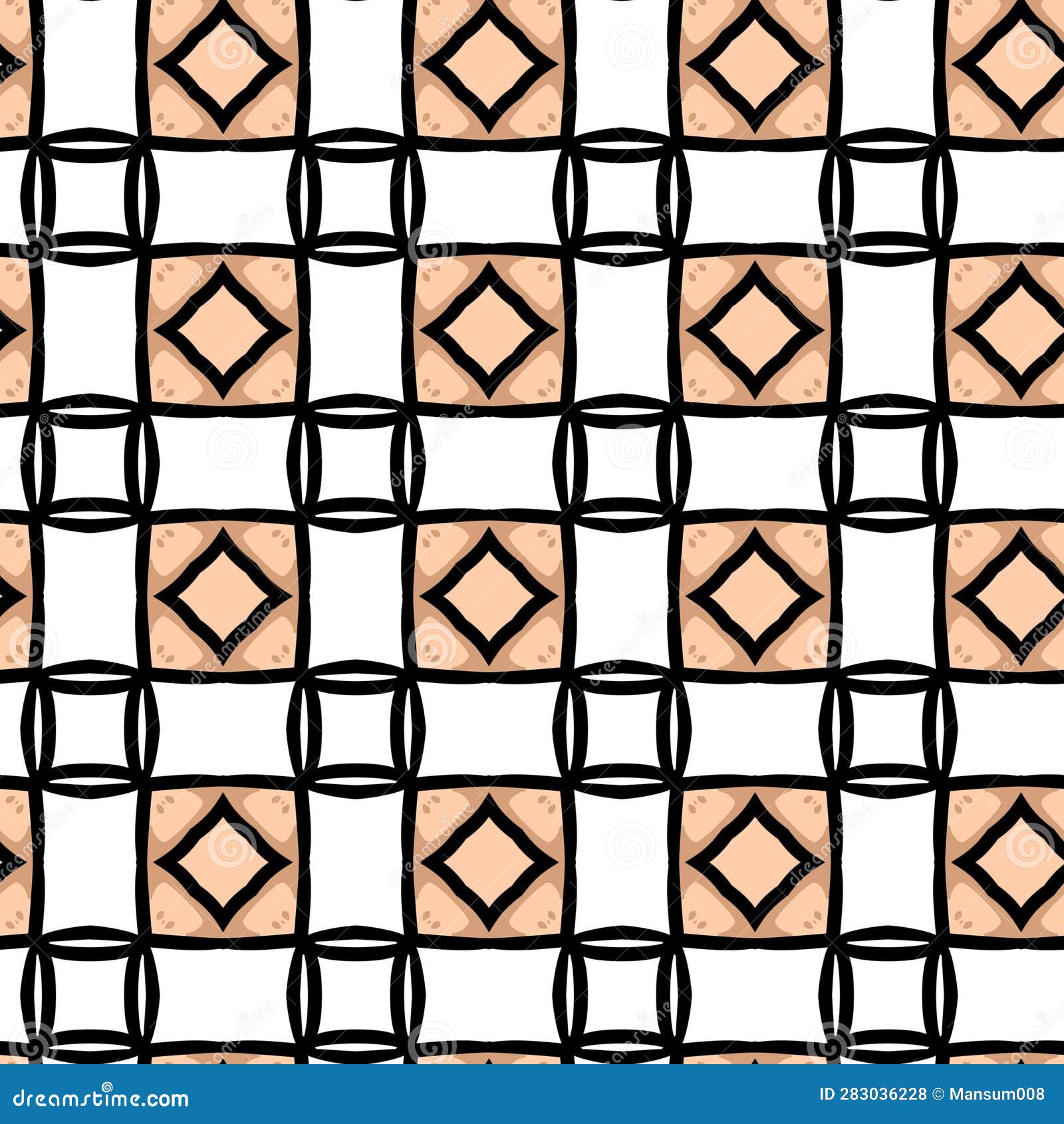 Seamless Abstract Geometric Background. Illustration Stock Illustration ...