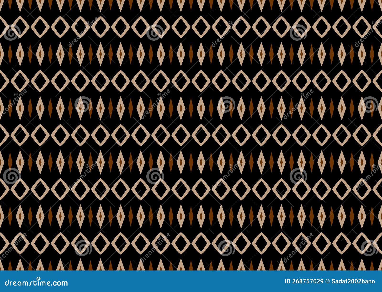 Seamless Abstract Geometric Chain Pattern. Vector Illustration Stock ...