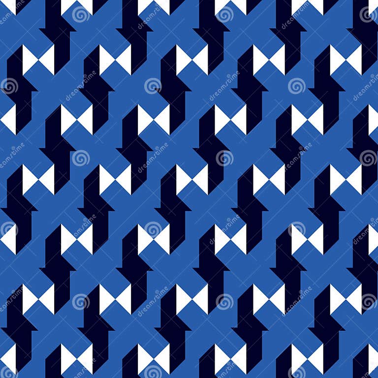 Seamless Abstract Geometric Pattern Stock Vector - Illustration of ...