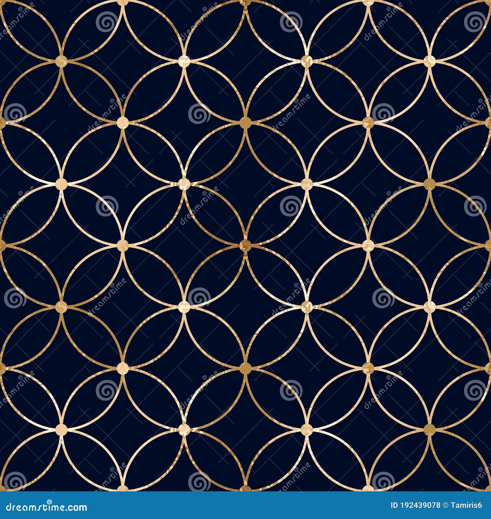Seamless Abstract Geometric Pattern with Gold Lines and Segments ...