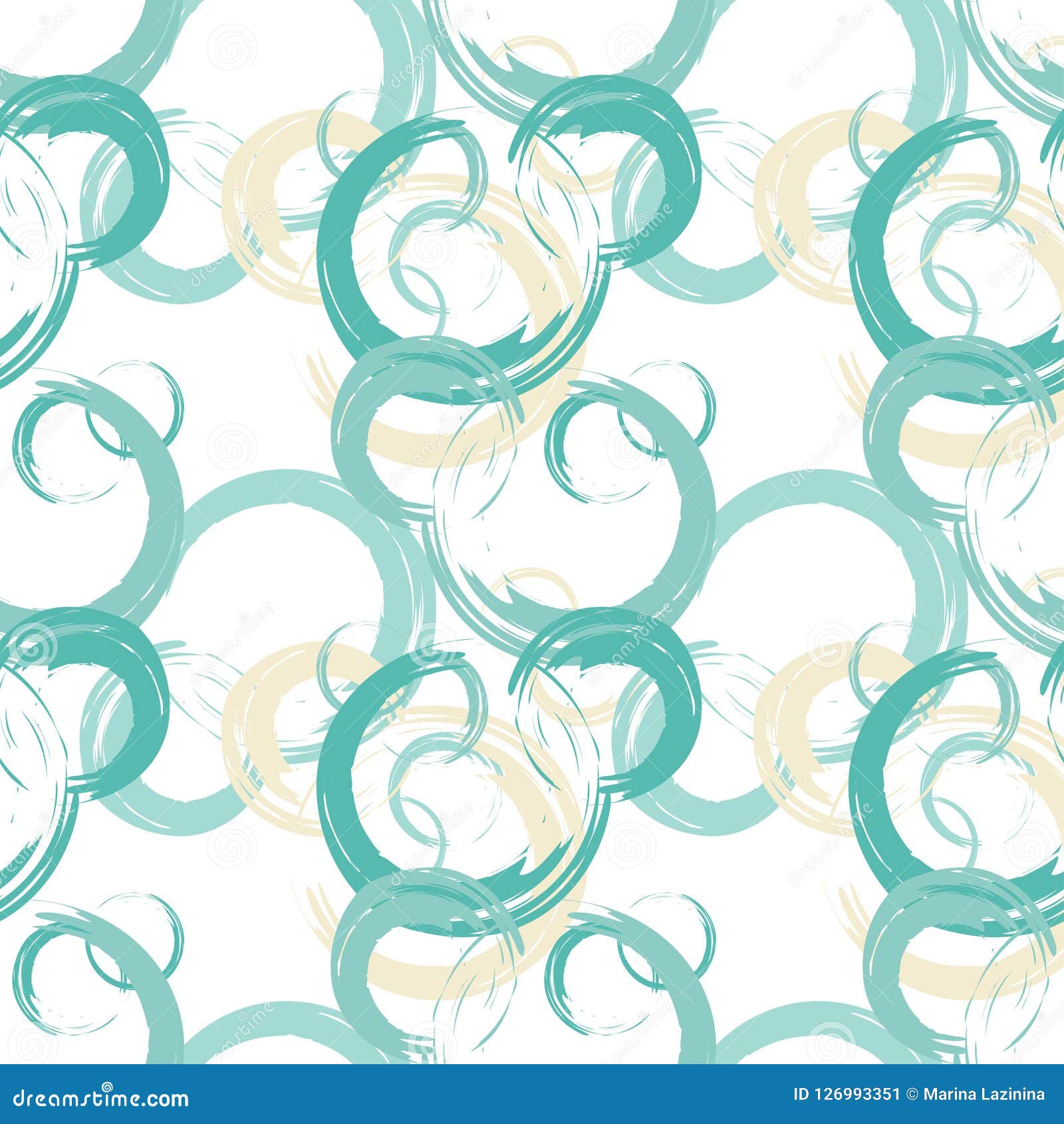 Seamless Abstract Geometric Pattern. Ink Blots. Mosaic Texture ...