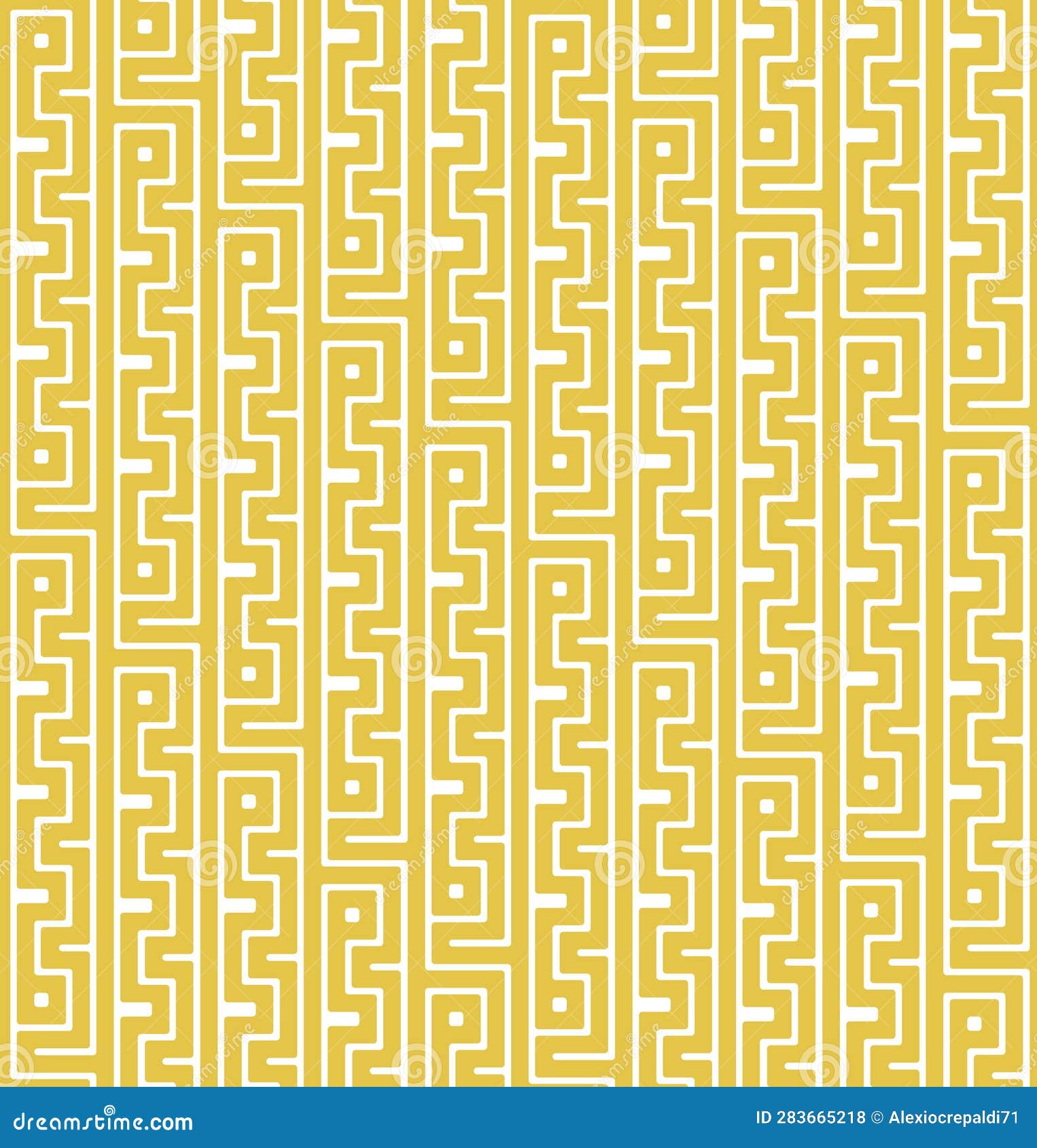 Seamless Abstract Geometric Pattern with Interlocking Jagged Lines ...