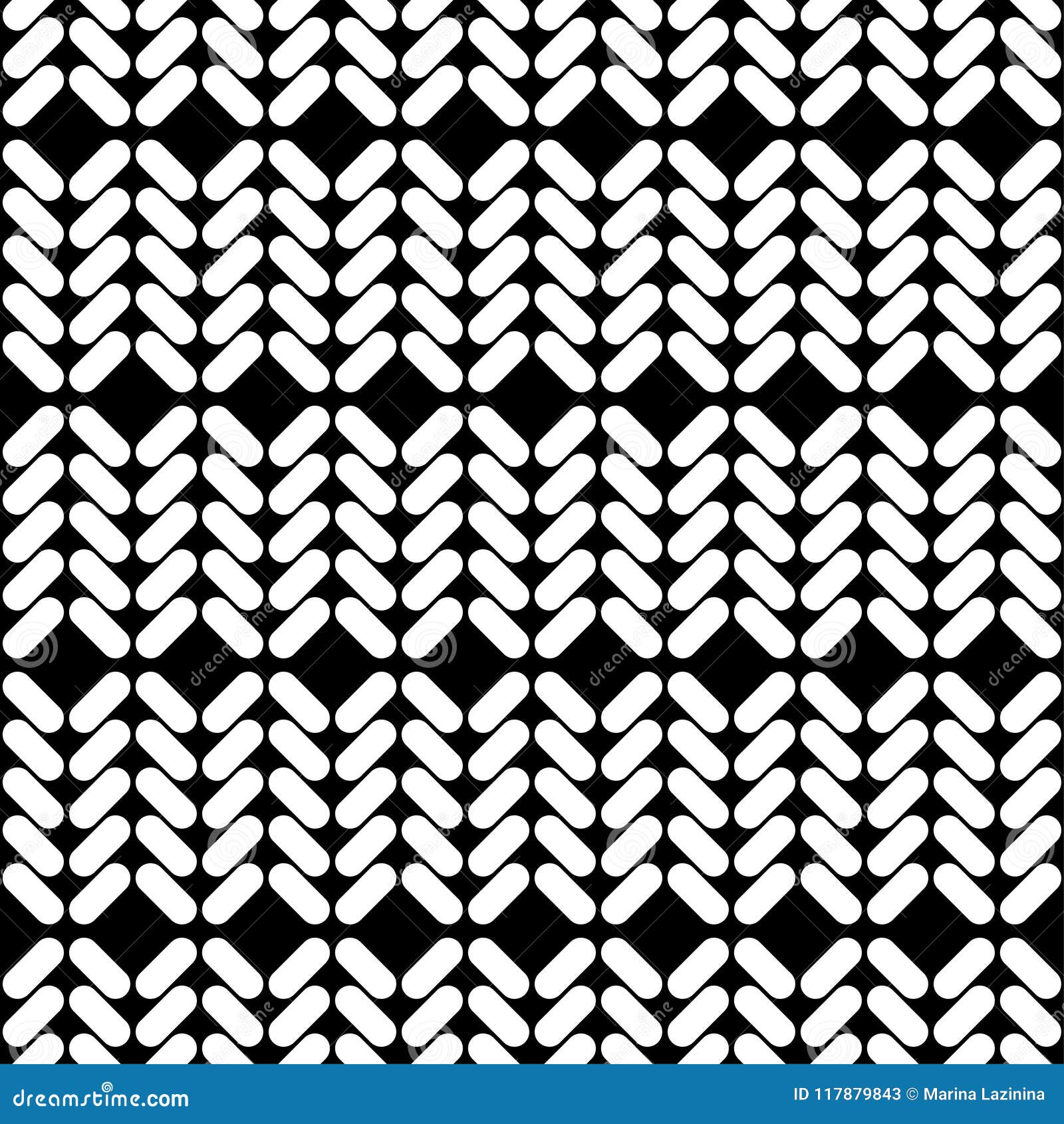 Seamless Abstract Geometric Pattern. Knitted Texture of Braids. the ...