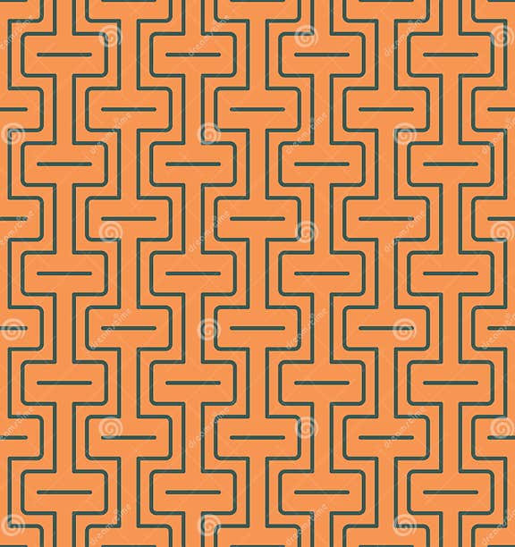 Seamless Abstract Geometric Pattern with Lines and Rectangles -vector ...