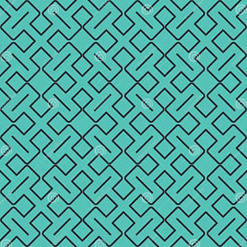 Seamless Abstract Geometric Pattern with Lines and Rectangles -vector ...