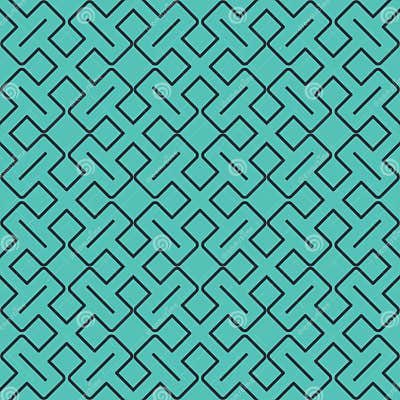 Seamless Abstract Geometric Pattern with Lines and Rectangles -vector ...