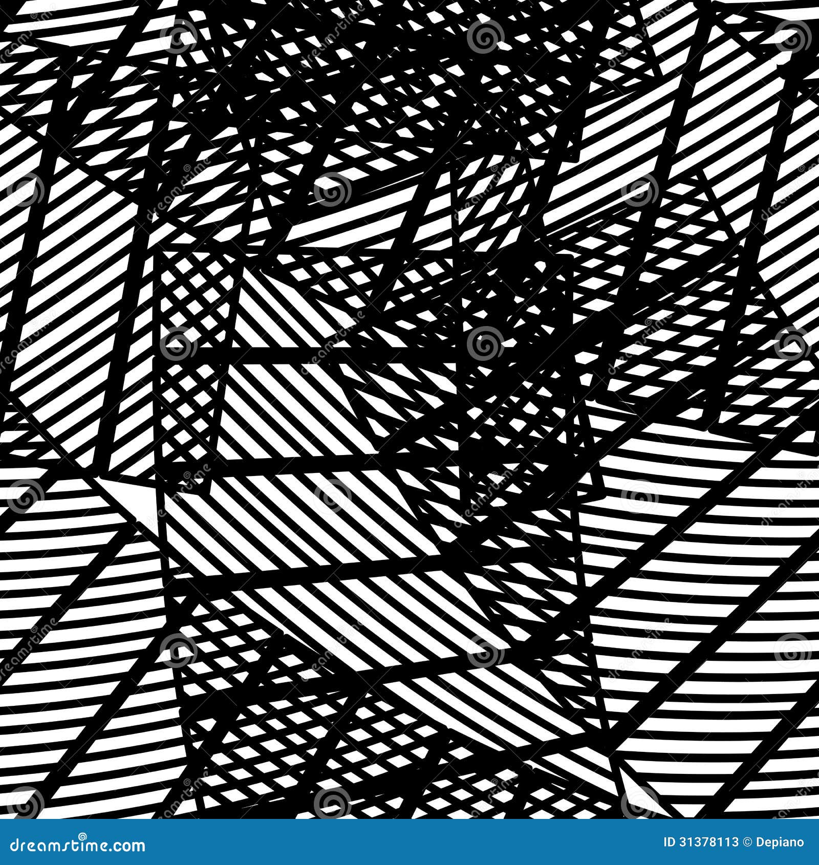 Seamless Abstract Geometric Pattern Stock Vector - Illustration of ...