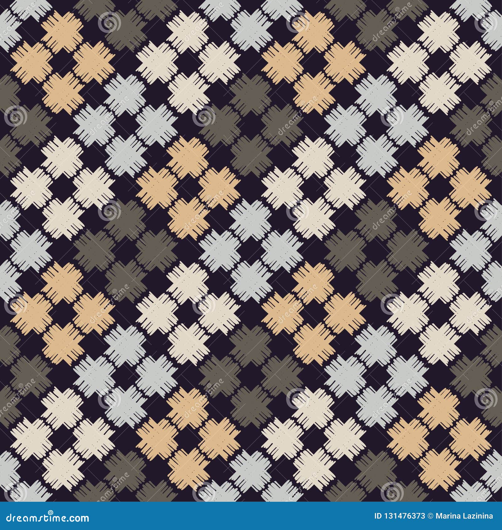 Seamless Abstract Geometric Pattern. Texture Patchwork. Netting. Vector Pattern. Mosaic Texture ...