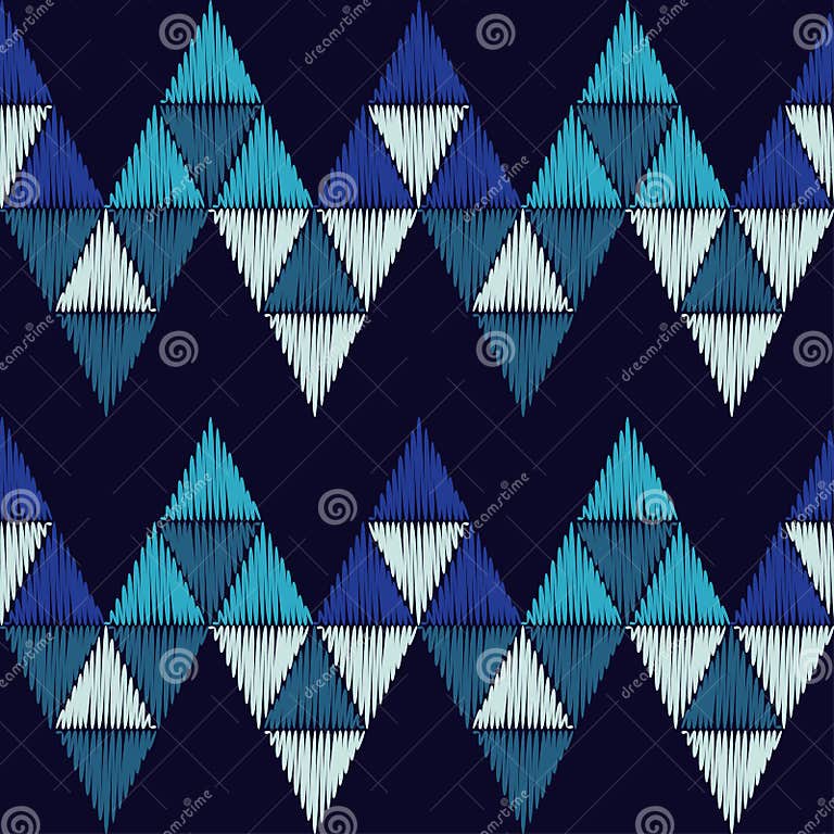 Seamless Abstract Geometric Pattern. the Texture of the Triangles ...