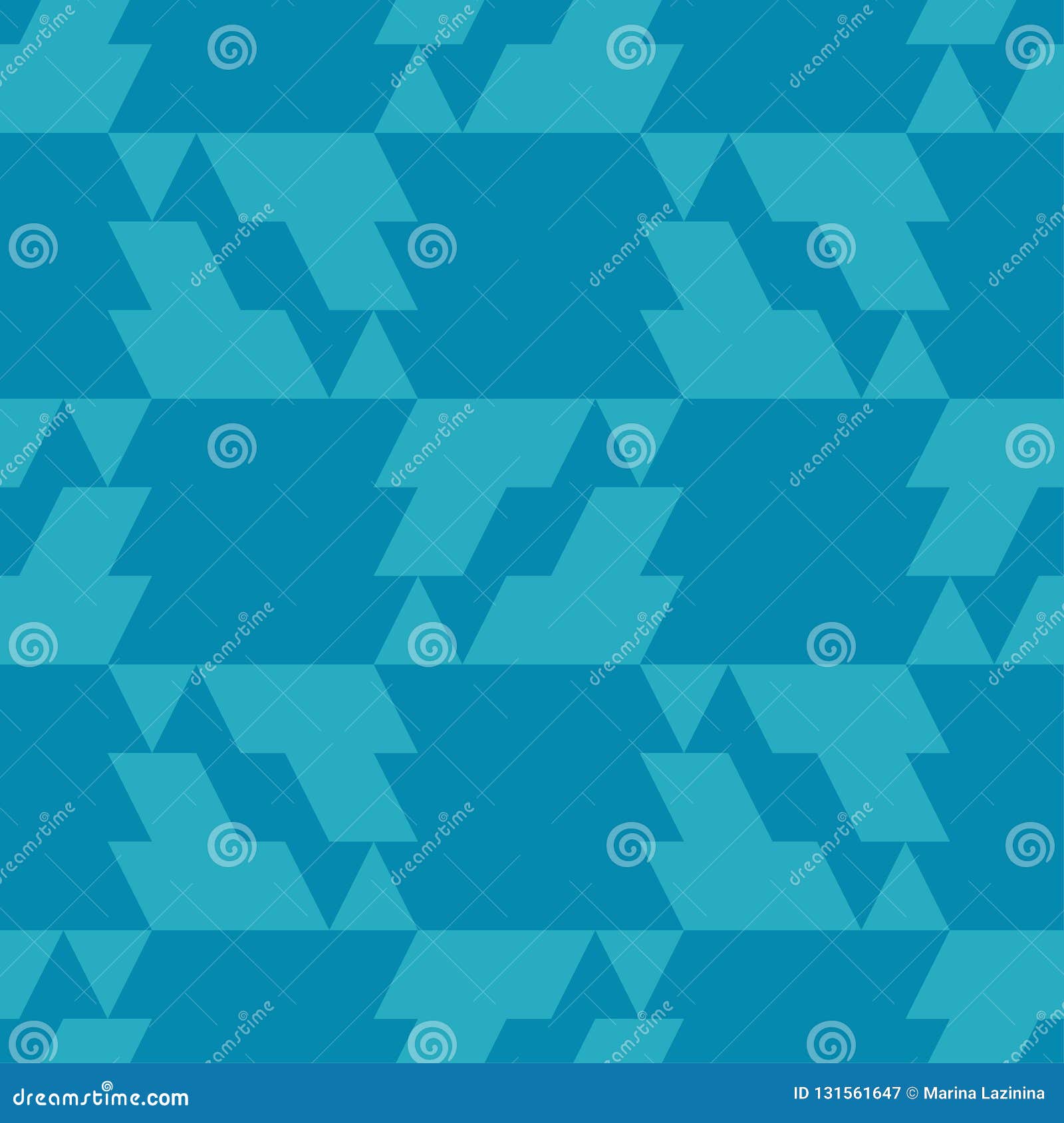 Seamless Abstract Geometric Pattern. Triangles. Vector Pattern. Mosaic ...