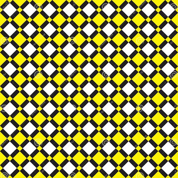 Seamless Abstract Geometric Square Check Pattern Stock Illustration ...