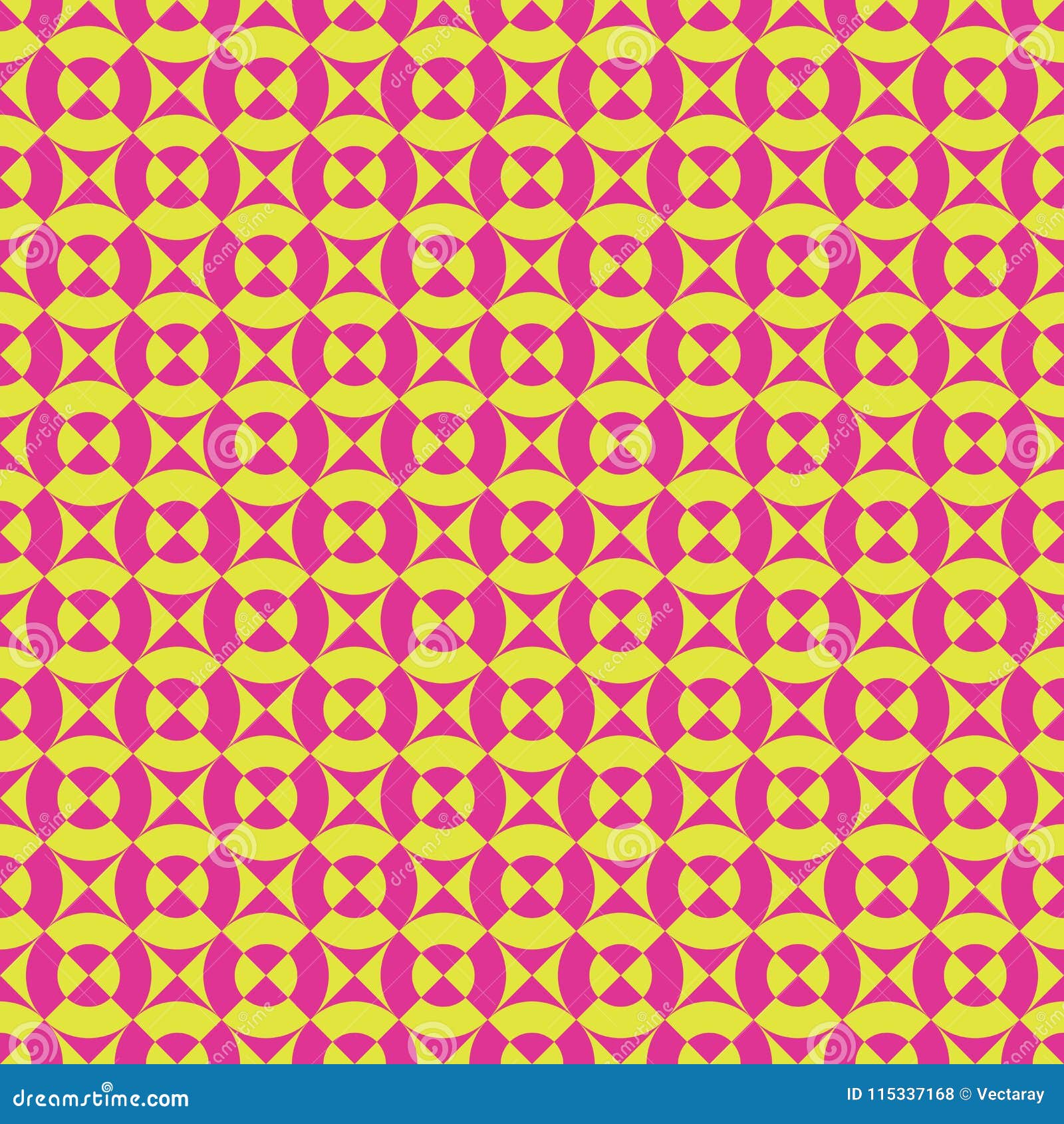 Seamless Abstract Geometric Square and Circle Intersection Pattern ... Seamless Abstract Geometric Square and Circle Intersection Pattern ...
