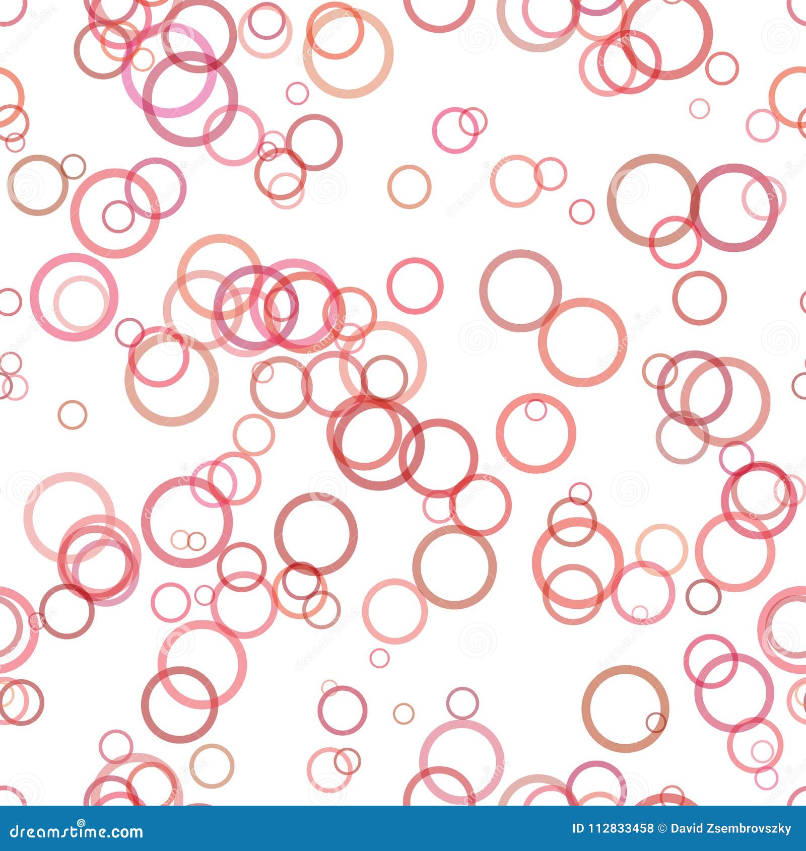 Seamless Abstract Geometrical Circle Pattern Background - Vector ...