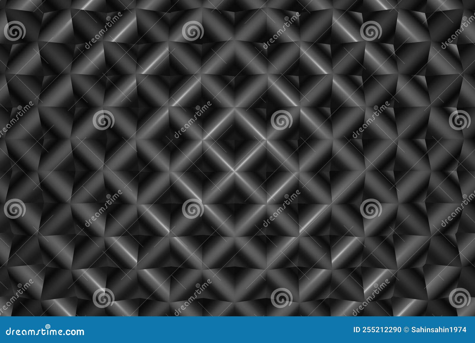Seamless Abstract Gray Color Square Pattern Texture, Ornament ...